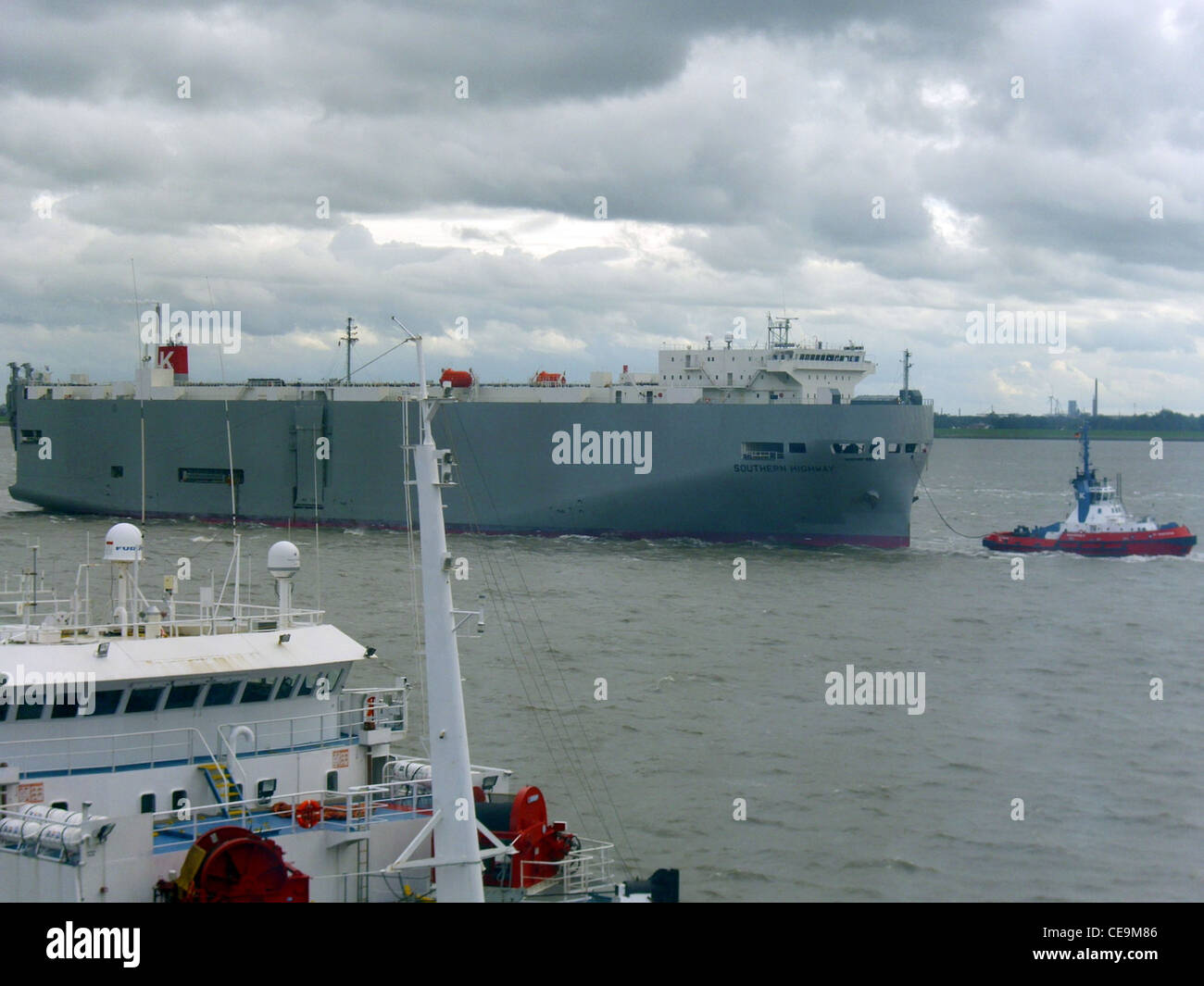 The Southern Highway is a car carrier vessel designed for the transport ...