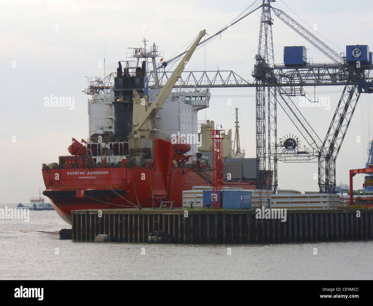 The Russian cargo ship Kapitan Danilkin is a vessel used for ...