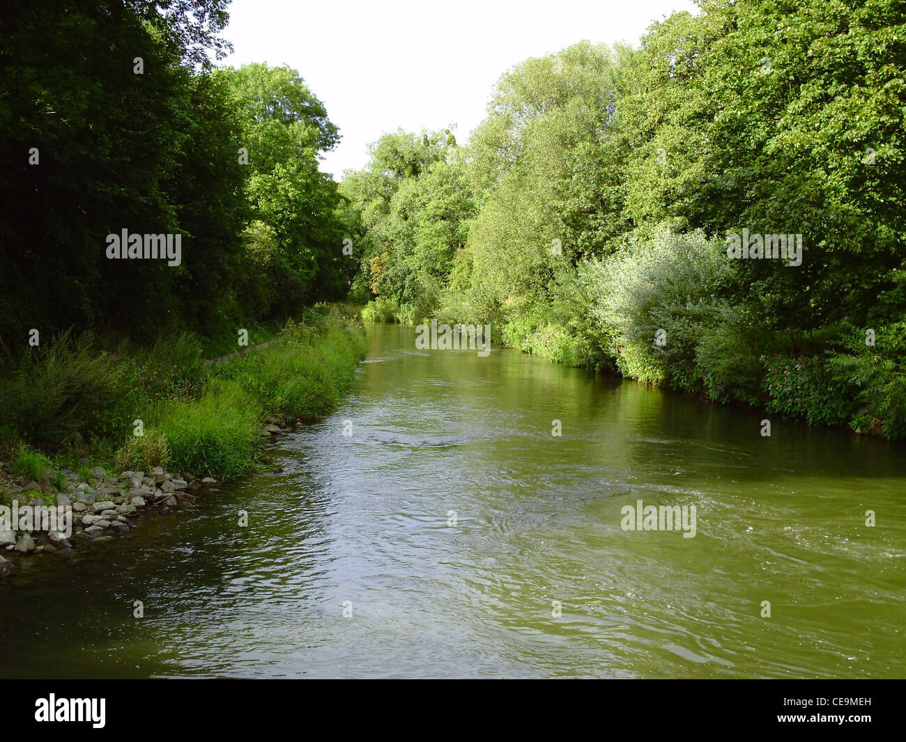 The Innerste River flows through Hildesheim, Germany, offering scenic ...