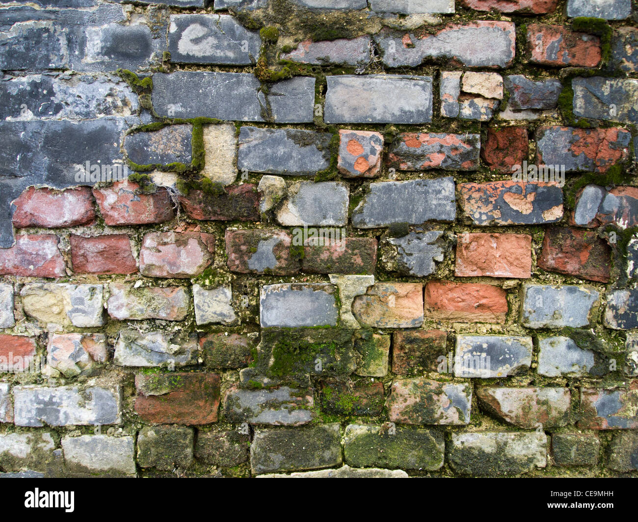 Crumbling Brick Building