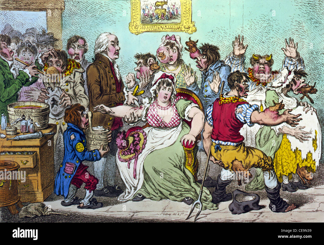 Edward jenner smallpox vaccine hi-res stock photography and images - Alamy