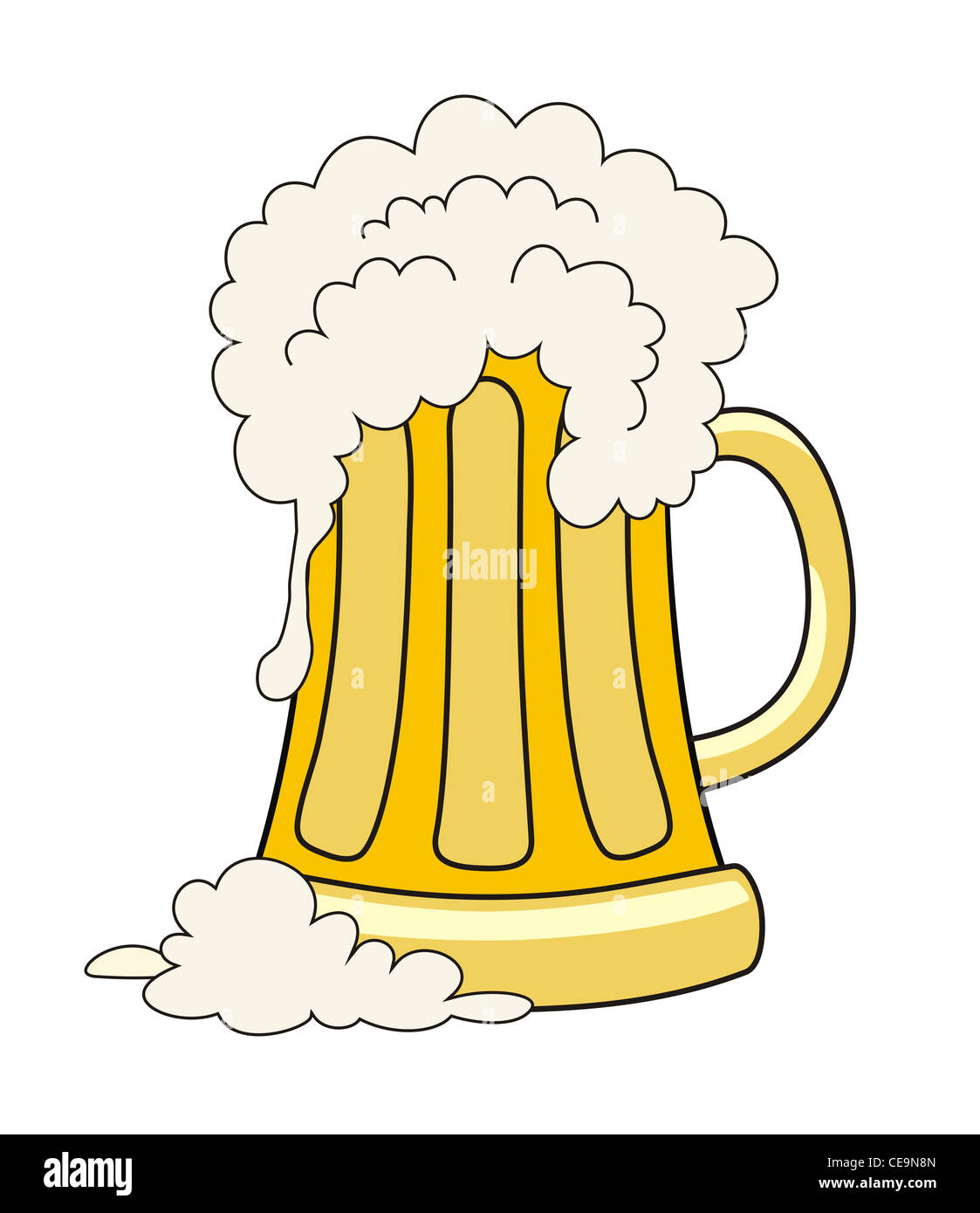 Cartoon tankard hi-res stock photography and images - Alamy