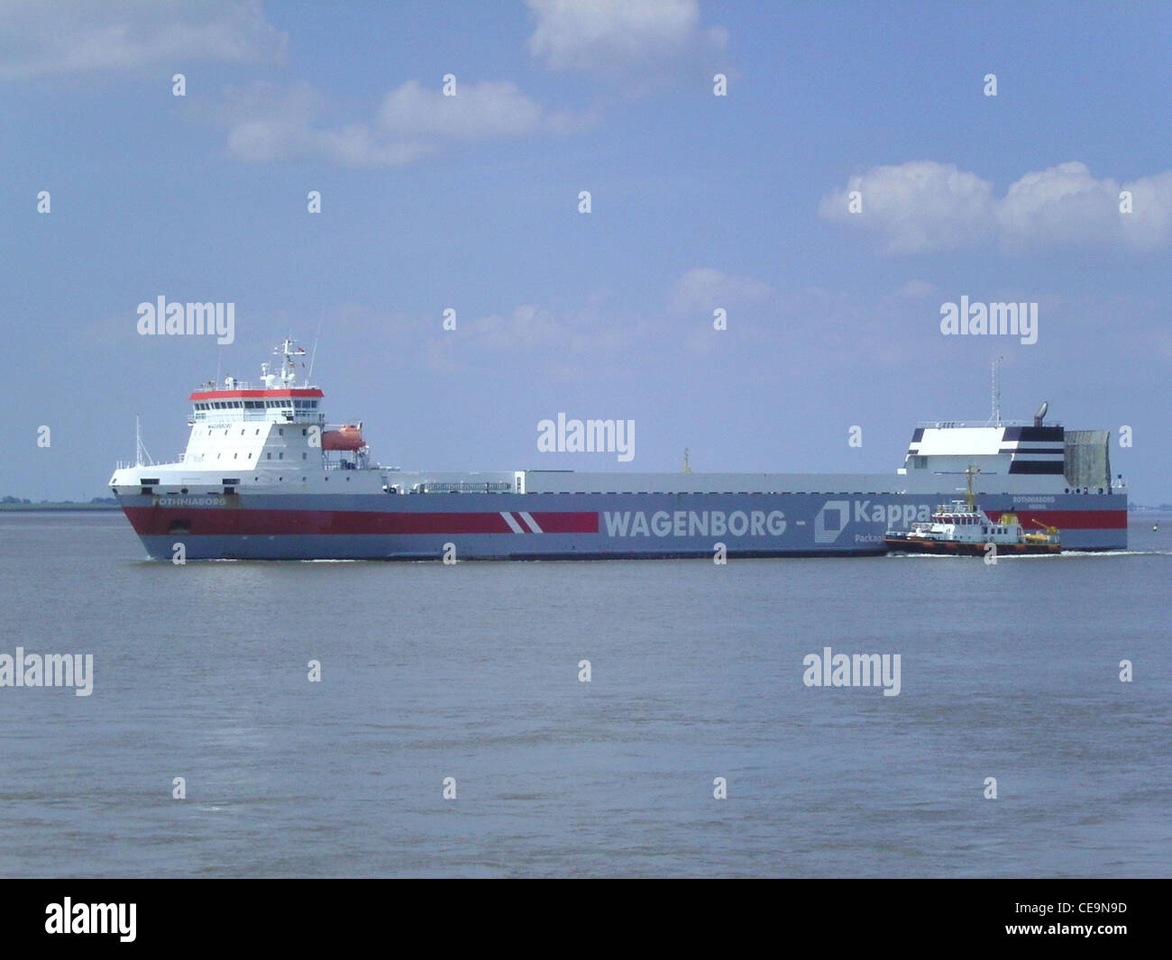 The RORO (Roll-On/Roll-Off) ship Bothniaborg is a vessel designed for ...