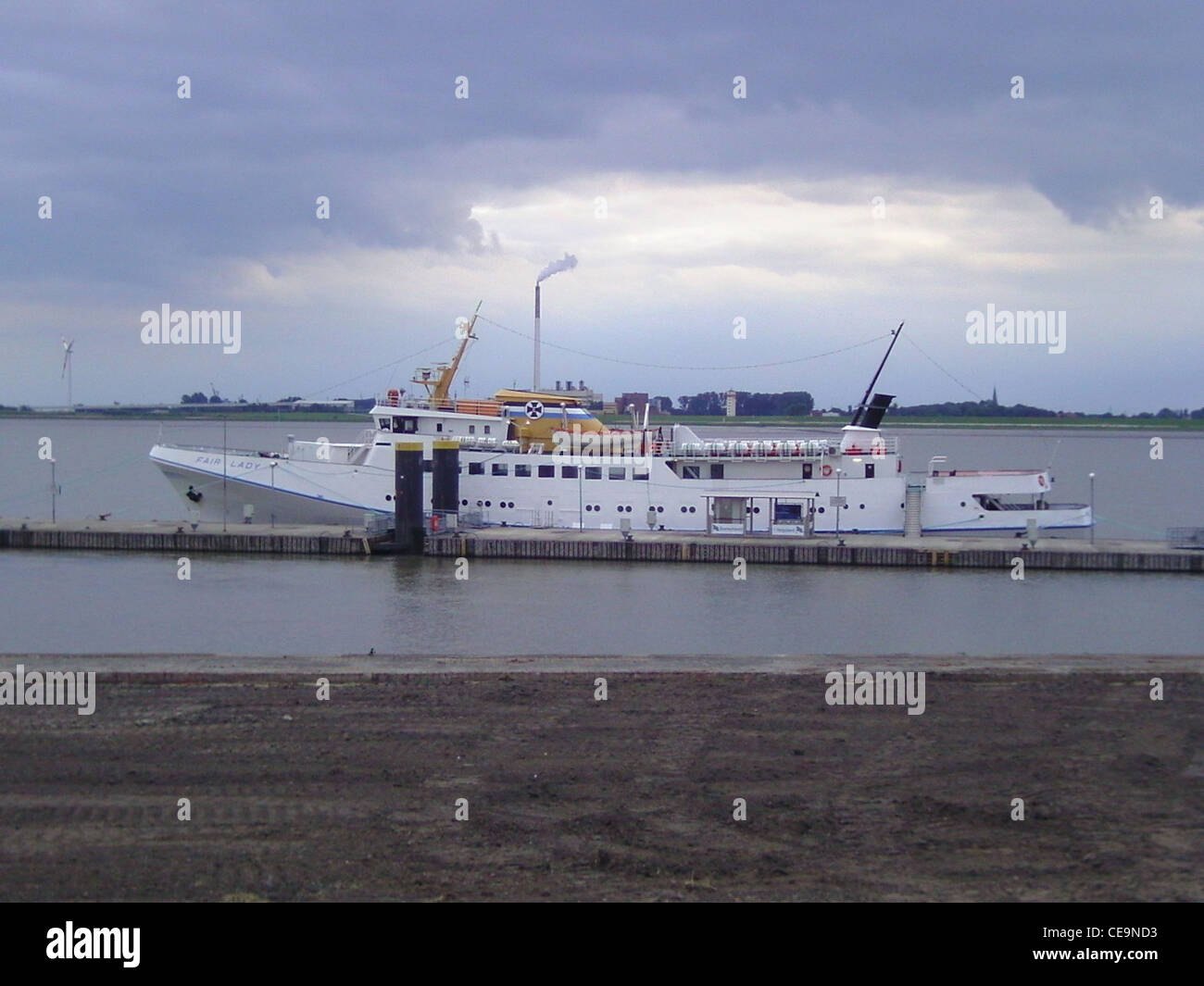 The Fair Lady passenger ship operates between Bremerhaven and ...