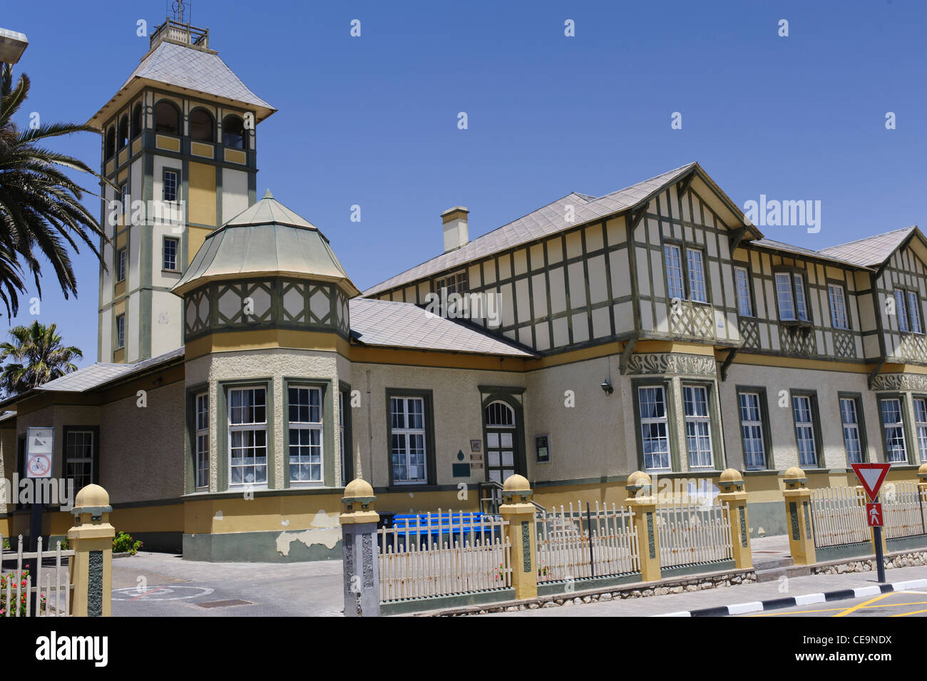 The Woermann Haus and Tower. Swakopmund, Namibia Stock Photo - Alamy