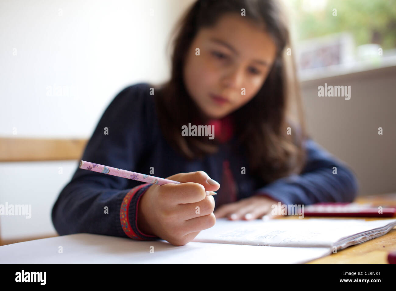 Completing Homework High Resolution Stock Photography and Images - Alamy