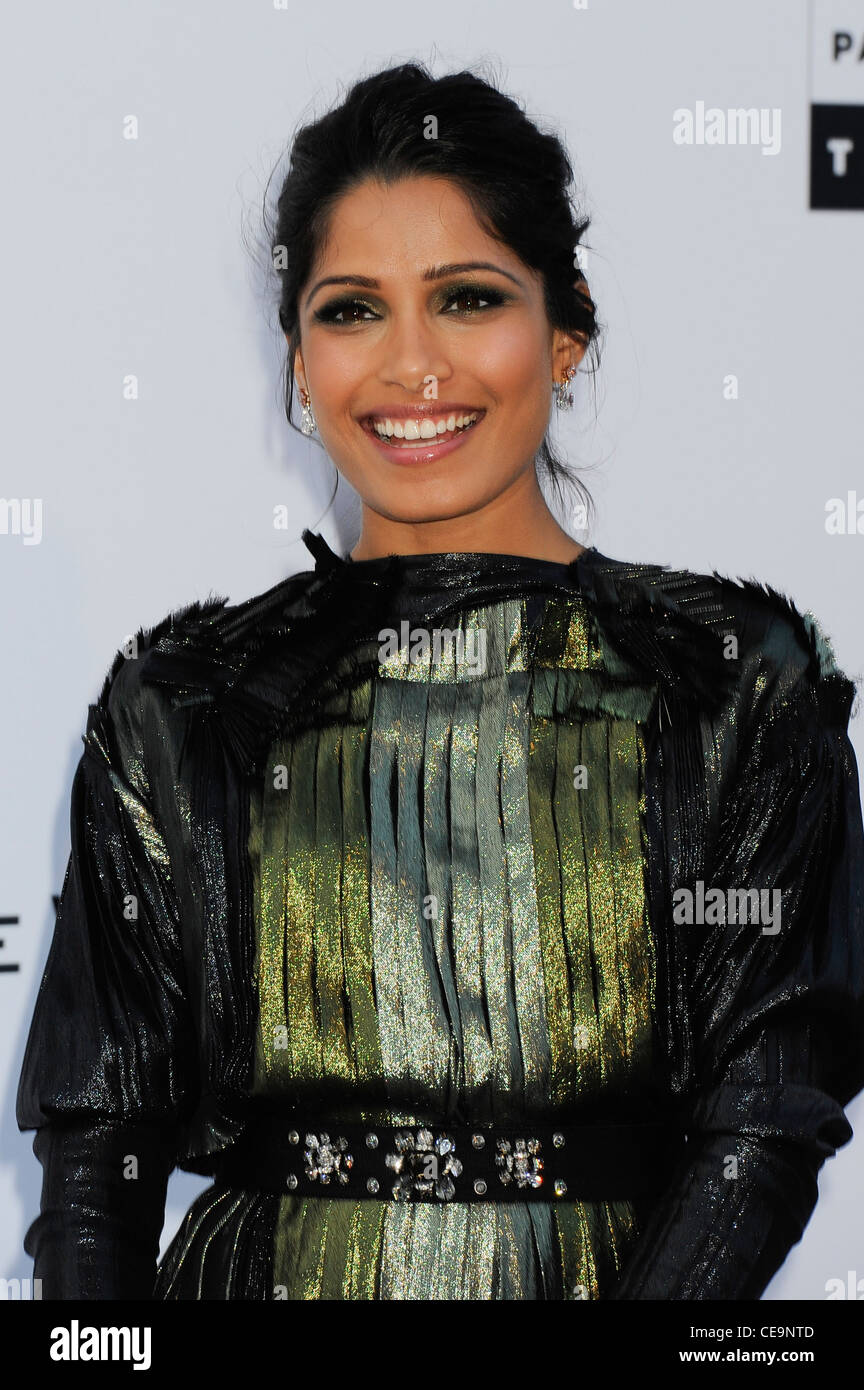 Frida Pinto arrives for the amfAR Cinema Against AIDS, during the 64th ...
