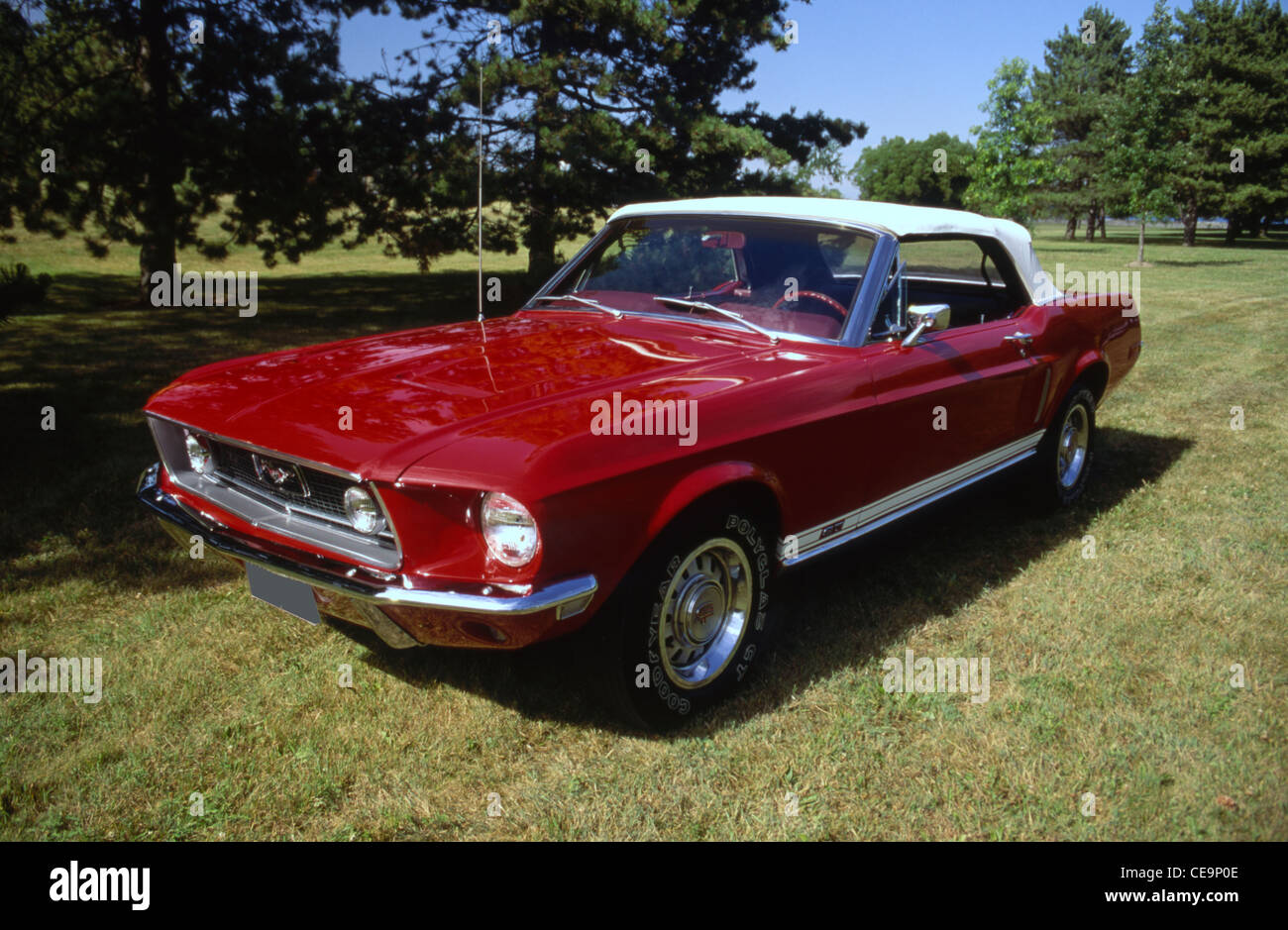 1968 ford mustang gt convertible hi-res stock photography and images ...