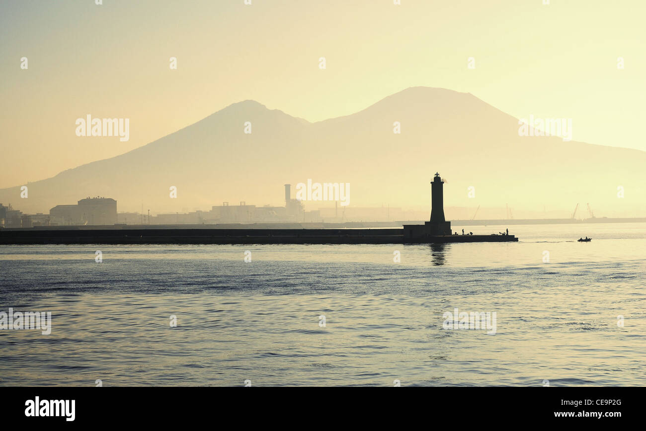 Vesuvius at dawn hi-res stock photography and images - Alamy