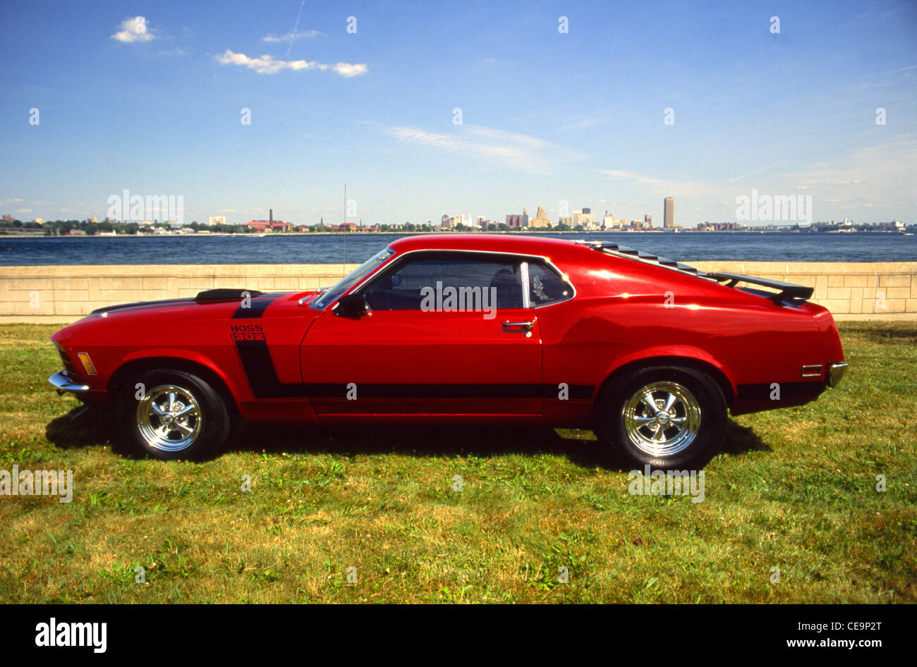 1970 Ford Boss Mustang Stock Photo - Alamy