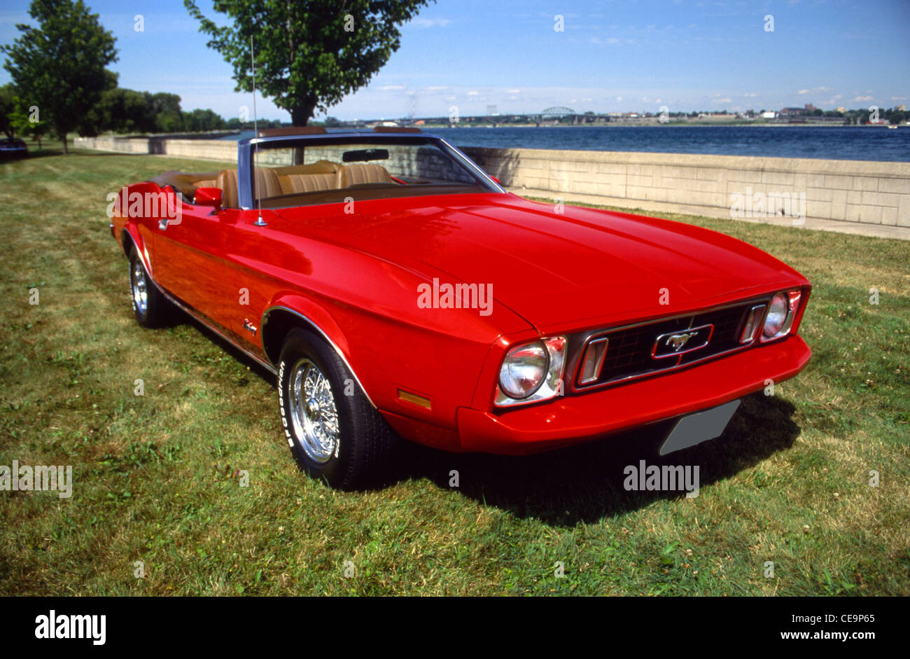 1973 Ford Mustang Stock Photo - Alamy