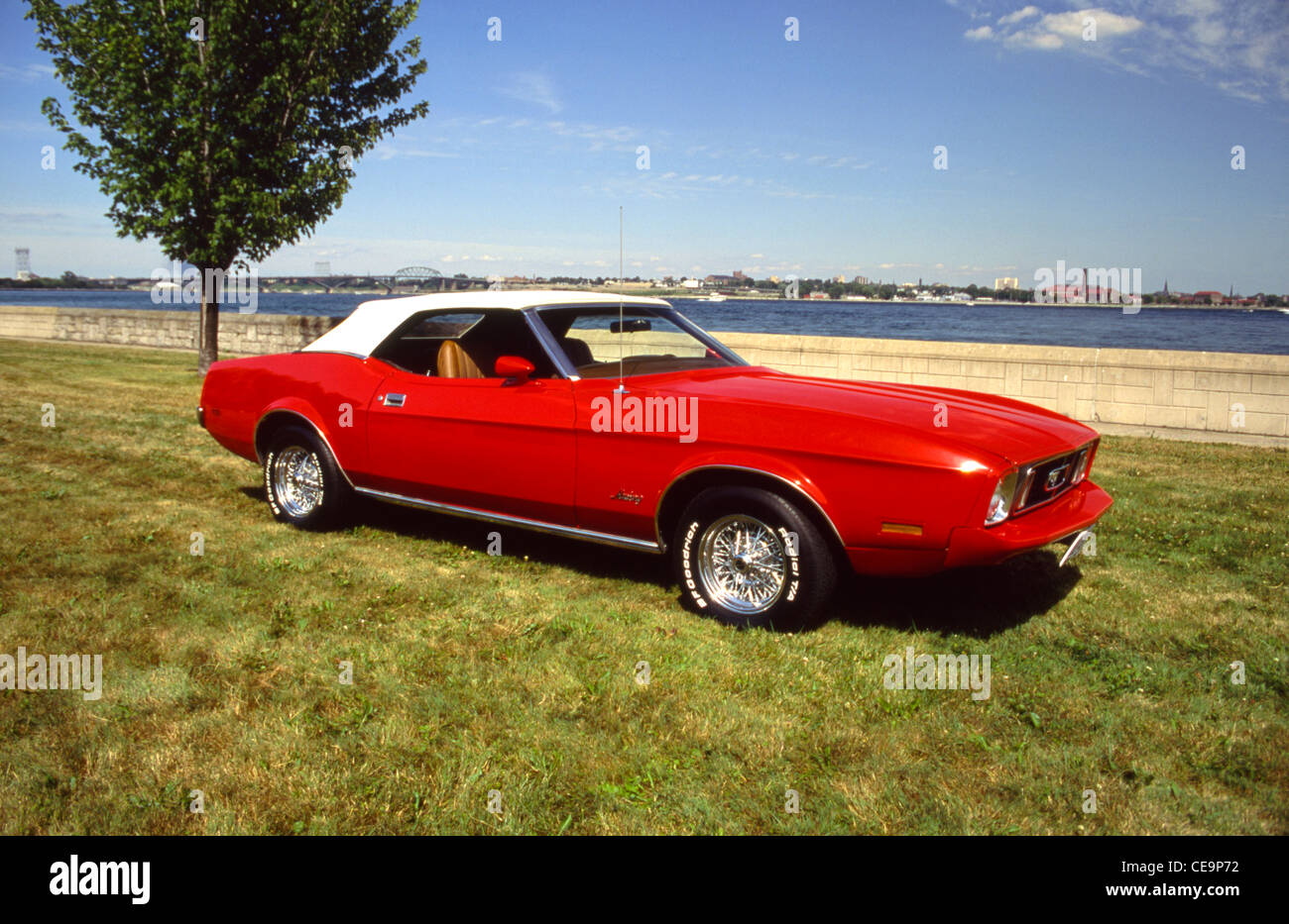1973 Ford Mustang Stock Photo - Alamy