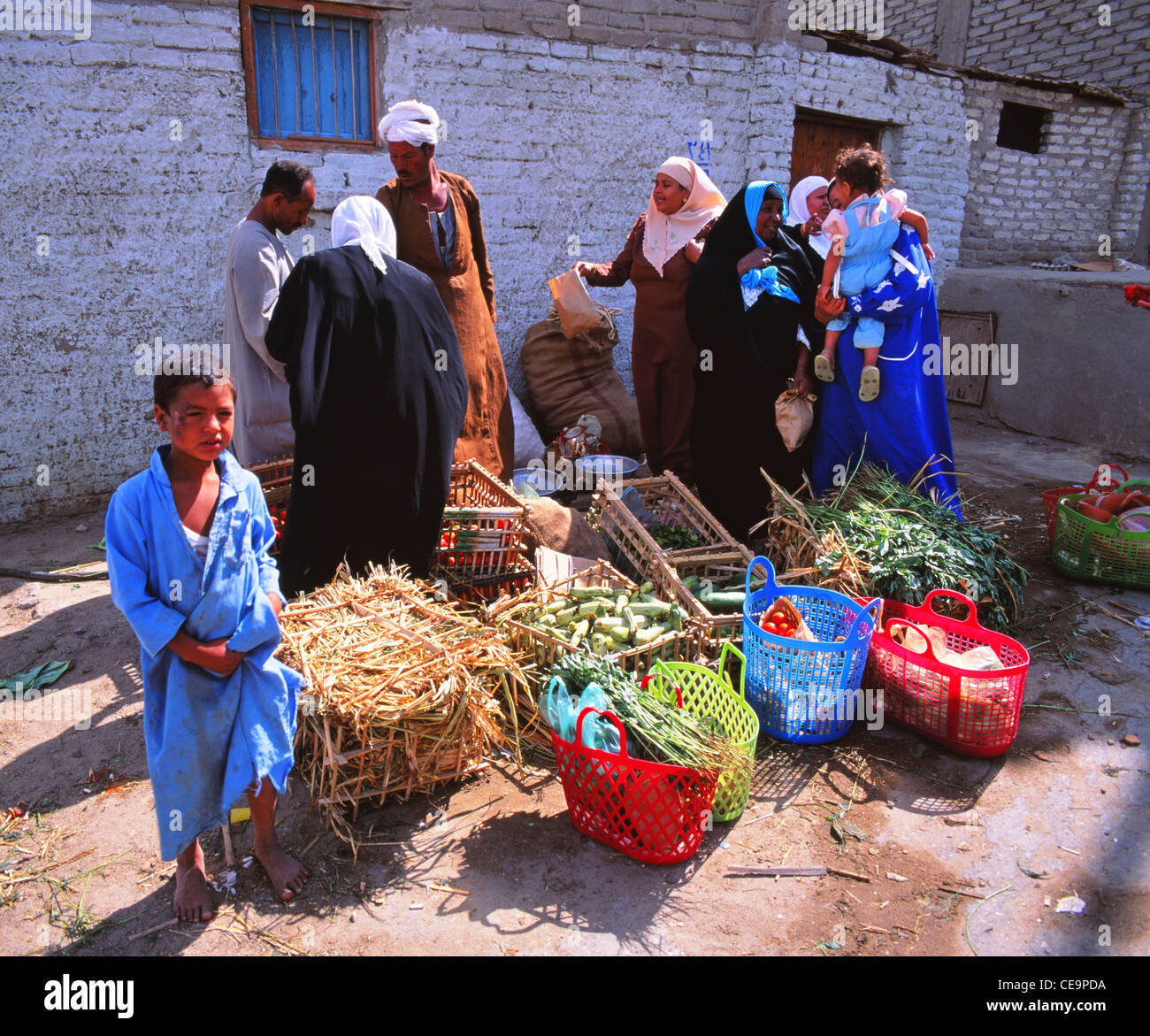 Street Market, Hurghada, Egypt Stock Photo - Alamy
