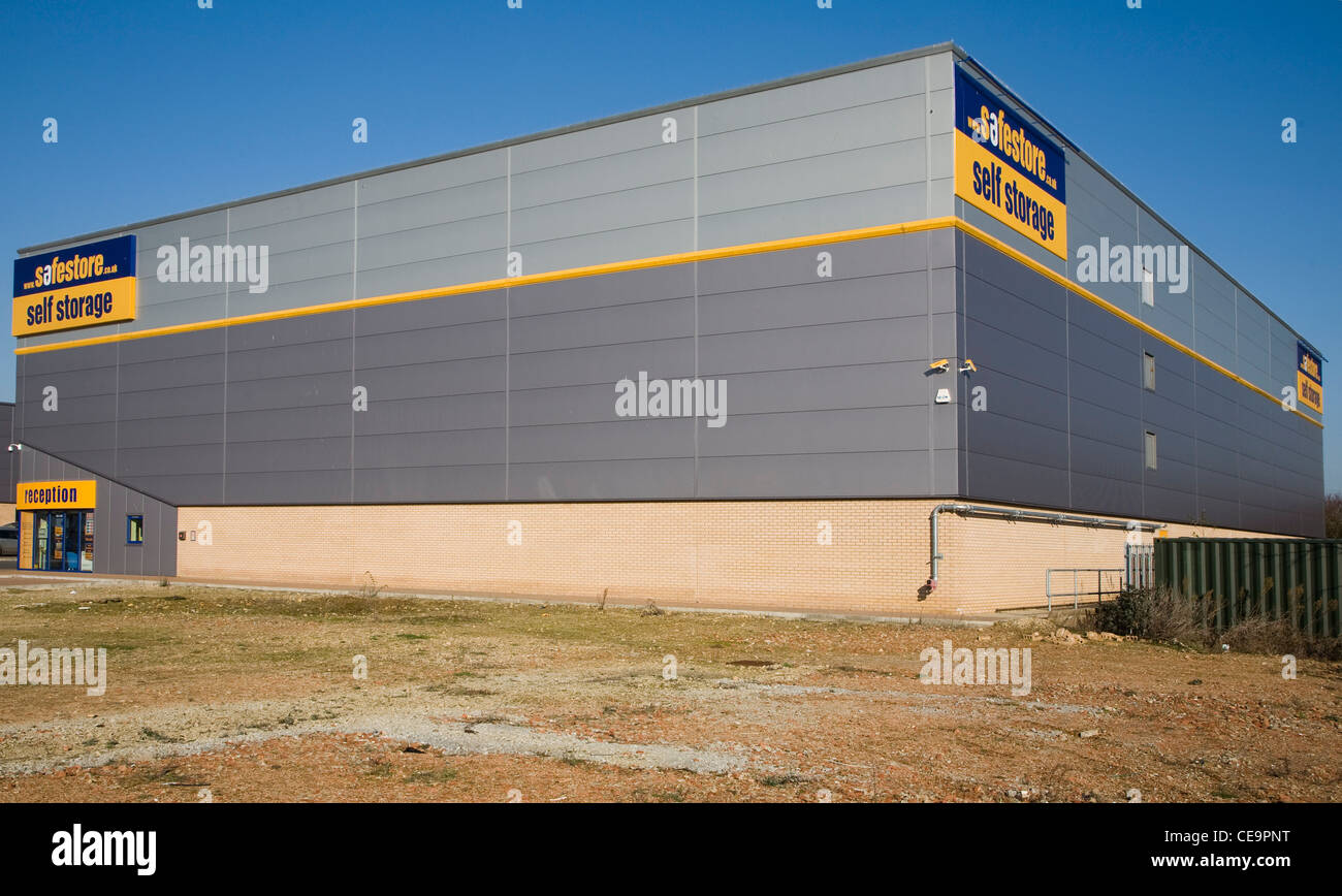 Safestore self storage unit building Ipswich, England Stock Photo - Alamy