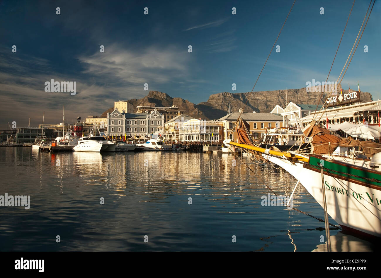 Waterfront in Cape Town Stock Photo - Alamy