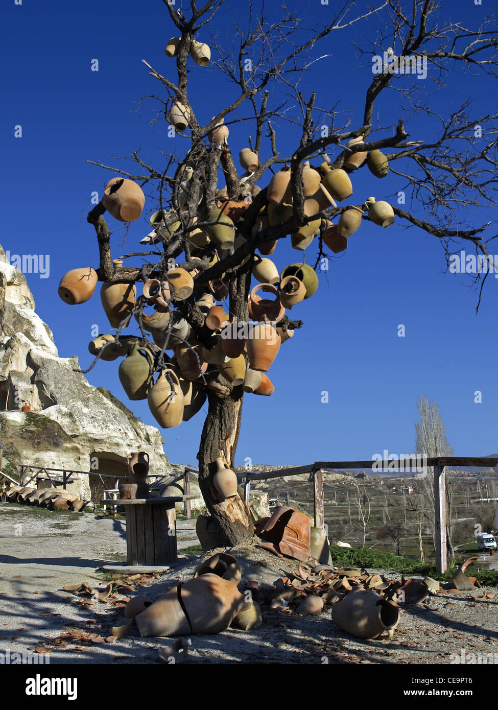 Clay pottery cappadocia tree hi-res stock photography and images - Alamy