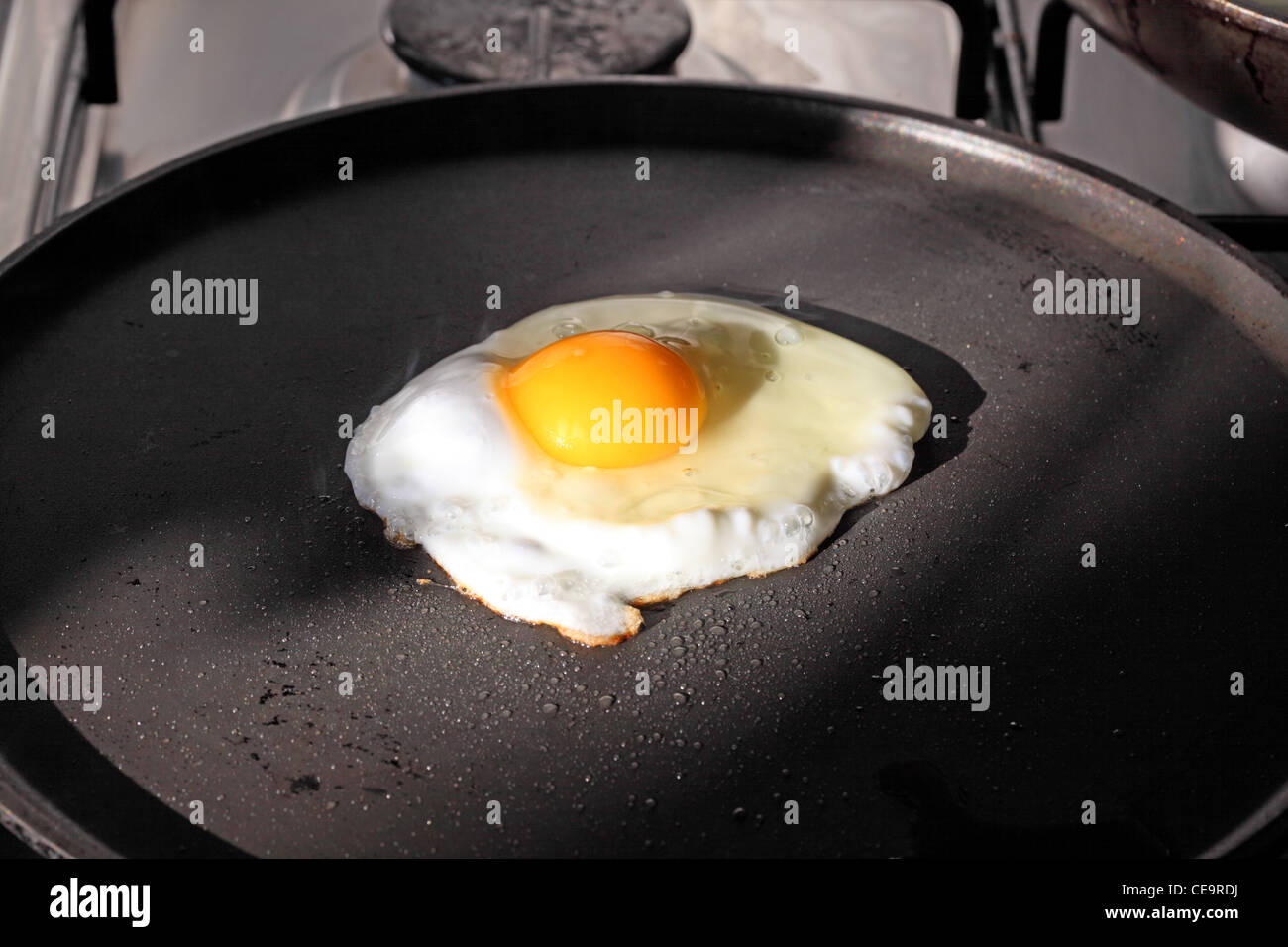 Teflon pan egg hi-res stock photography and images - Alamy