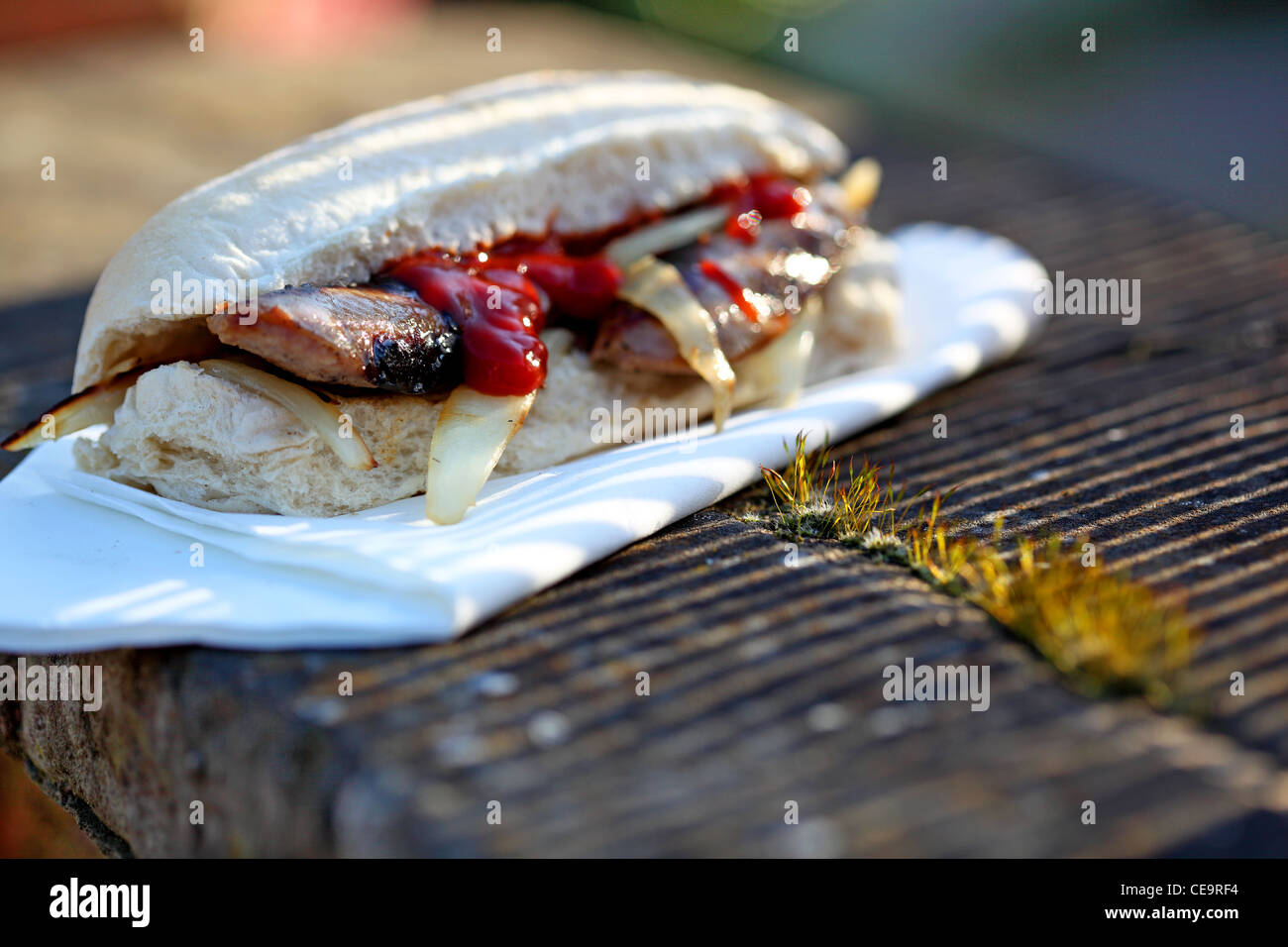 English sausage sandwiches hi-res stock photography and images - Alamy