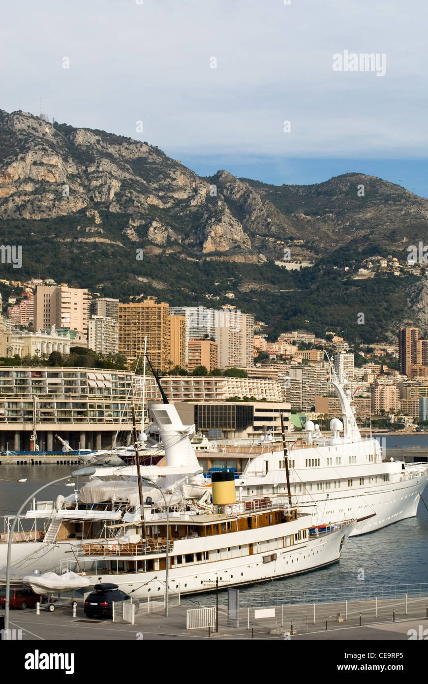 Luxury boats on Monaco Harbour, Monaco Stock Photo - Alamy