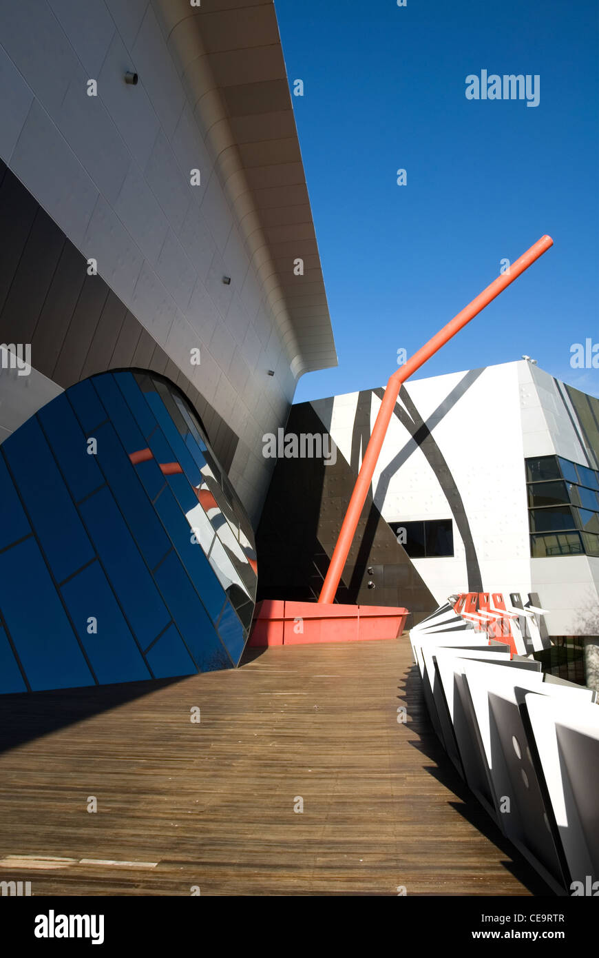 Architectural features of the Australian National Museum, Canberra ...