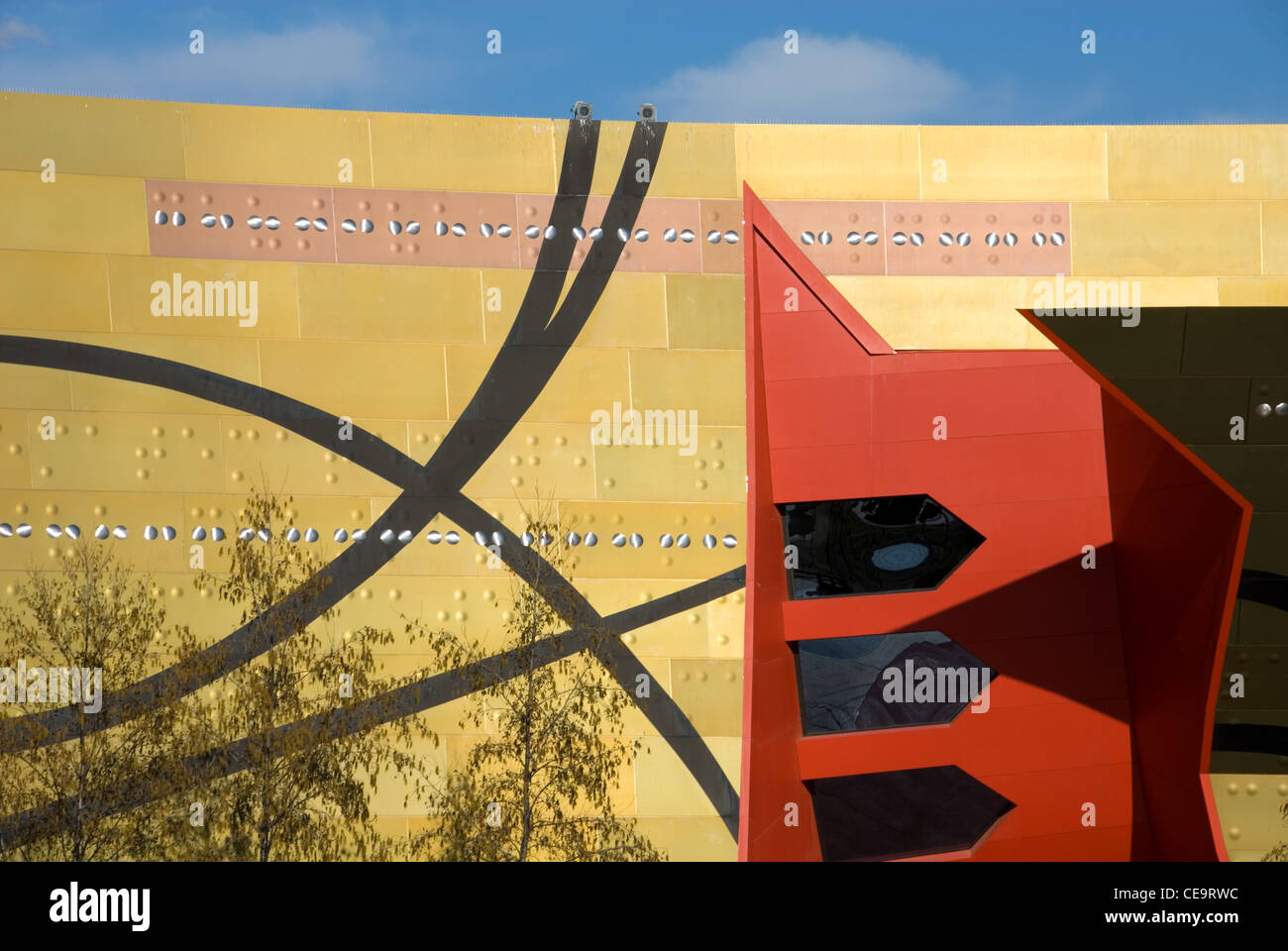 Architectural features of the Australian National Museum, Canberra ...