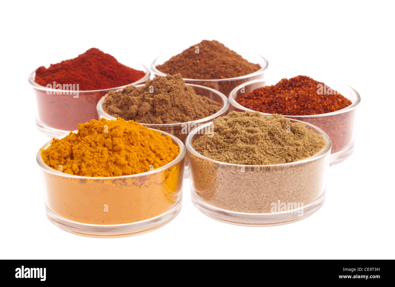 Indian spices isolated hi-res stock photography and images - Alamy