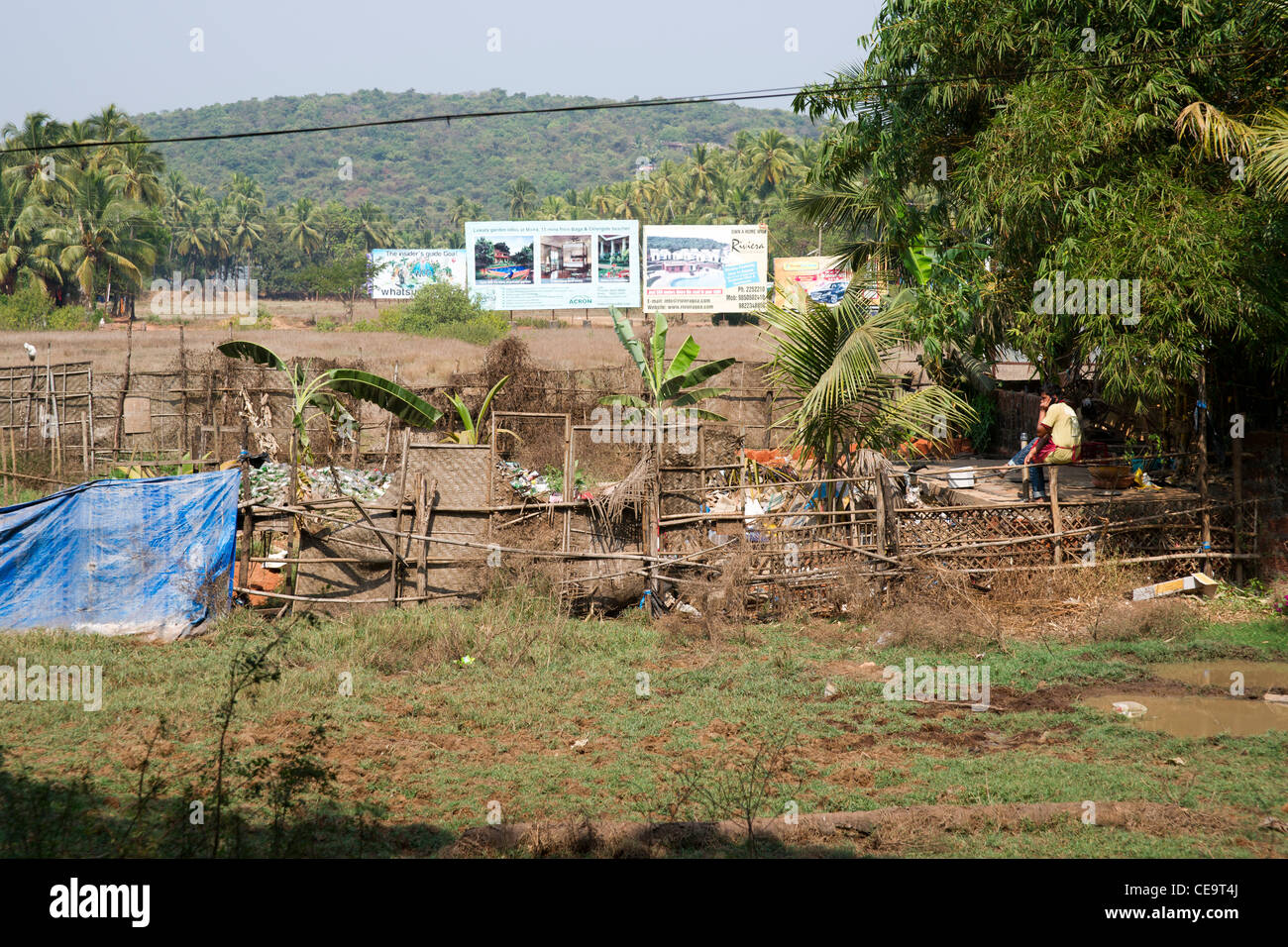 Rural goa temple hi-res stock photography and images - Alamy