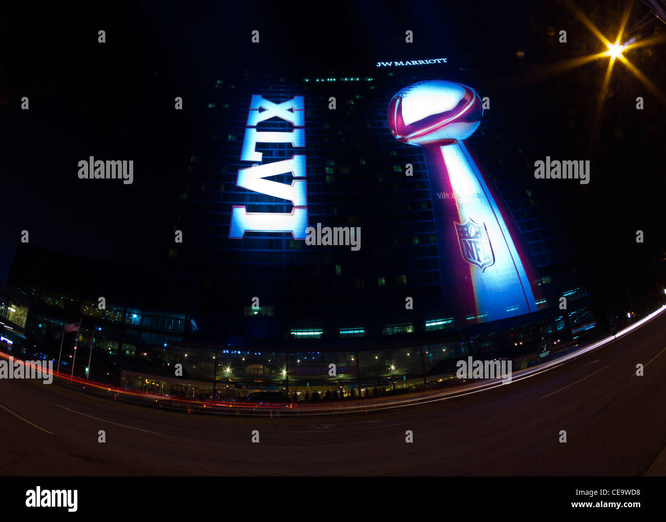 superbowl,JW Marriott, Indianapolis, Feb 1, 2012 Stock Photo - Alamy