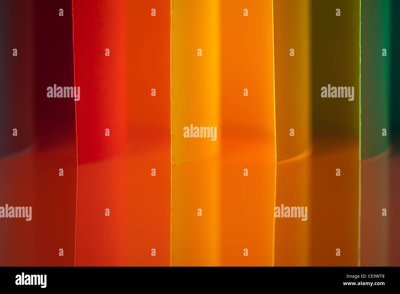 background image of colorful origami vertical pattern made of curved ...