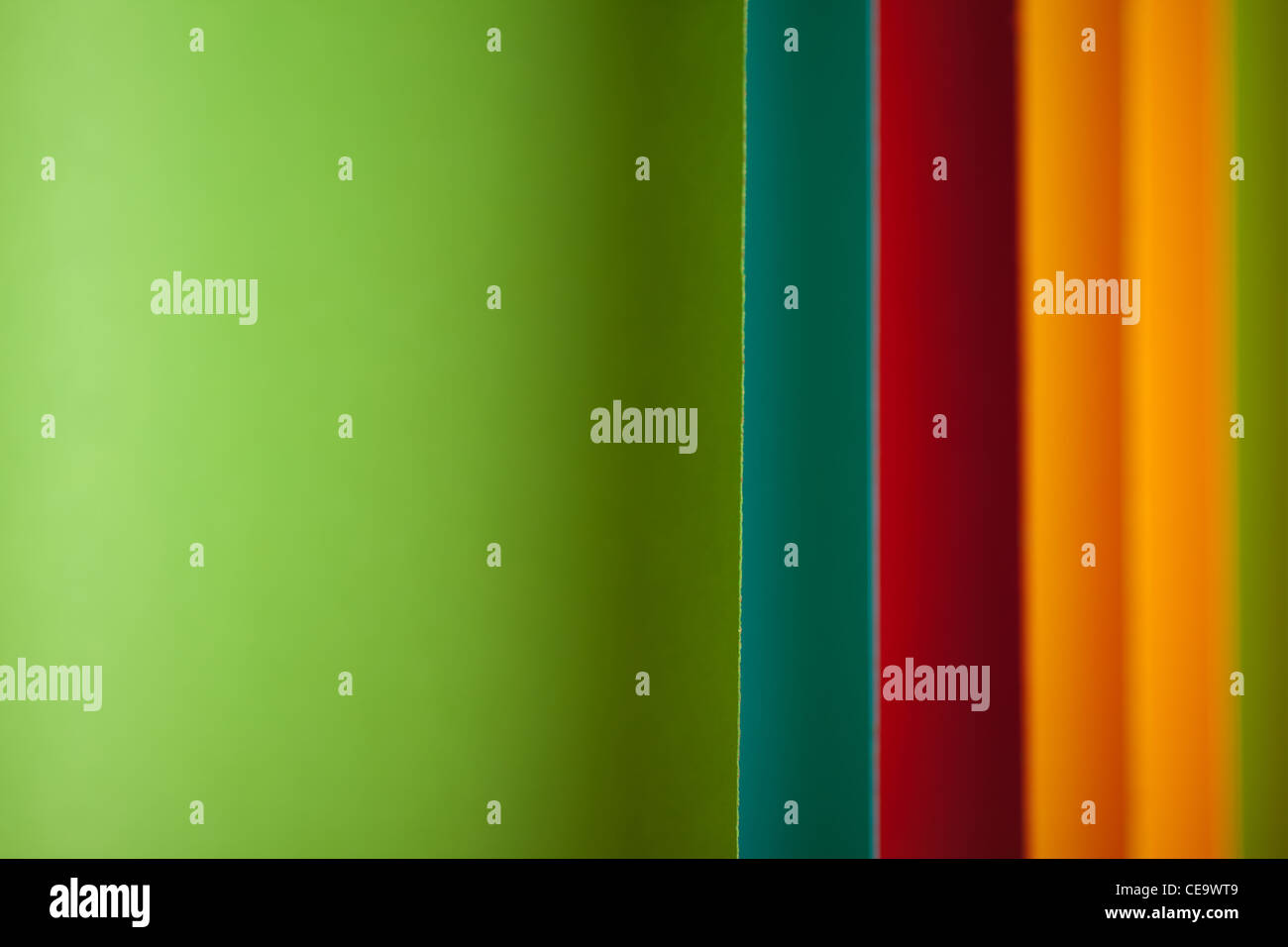 background image of colorful origami vertical pattern made of curved ...