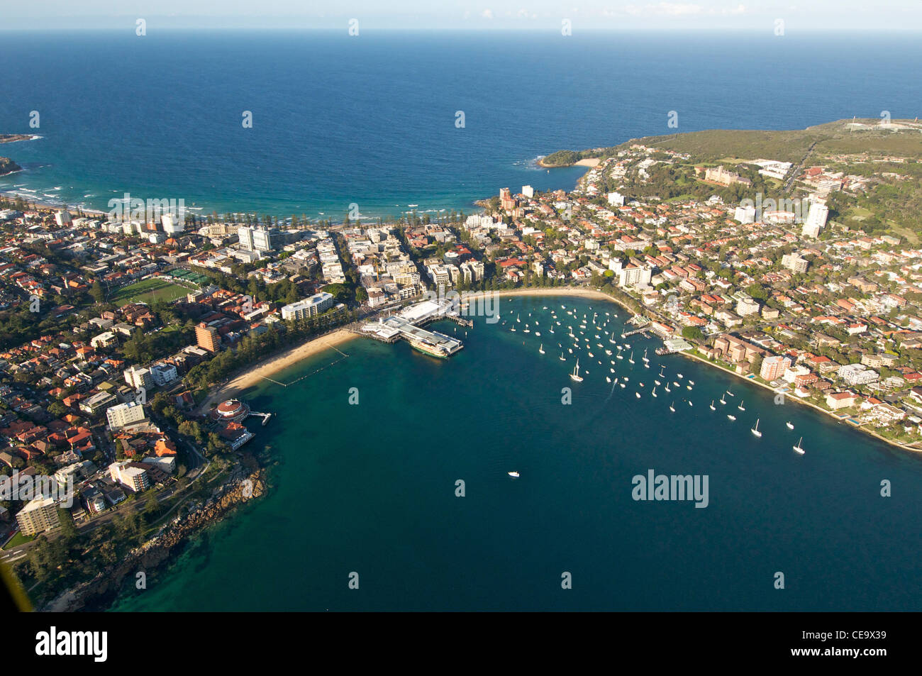 Manly aerial hi-res stock photography and images - Alamy