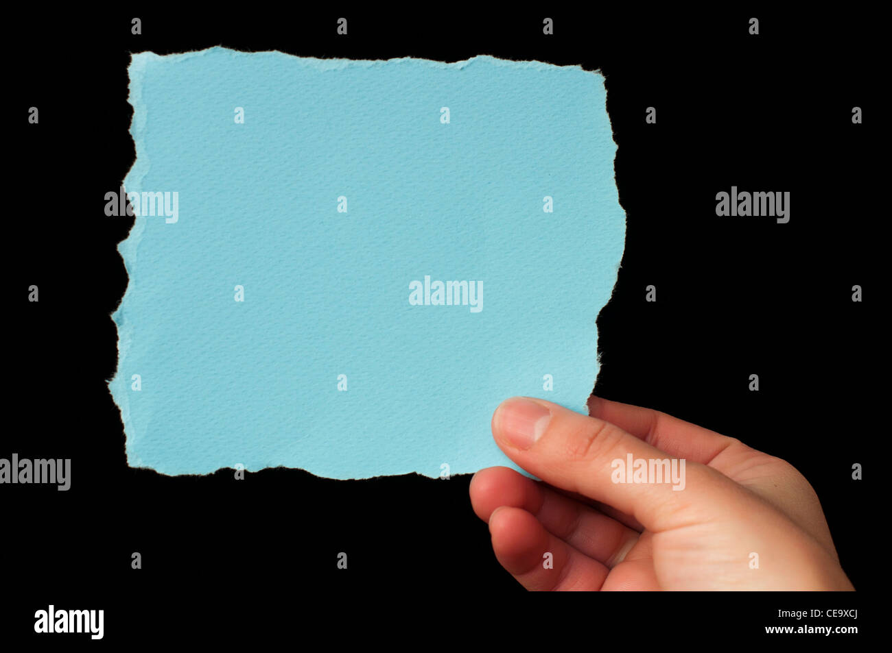 Blank piec of paper hi-res stock photography and images - Alamy