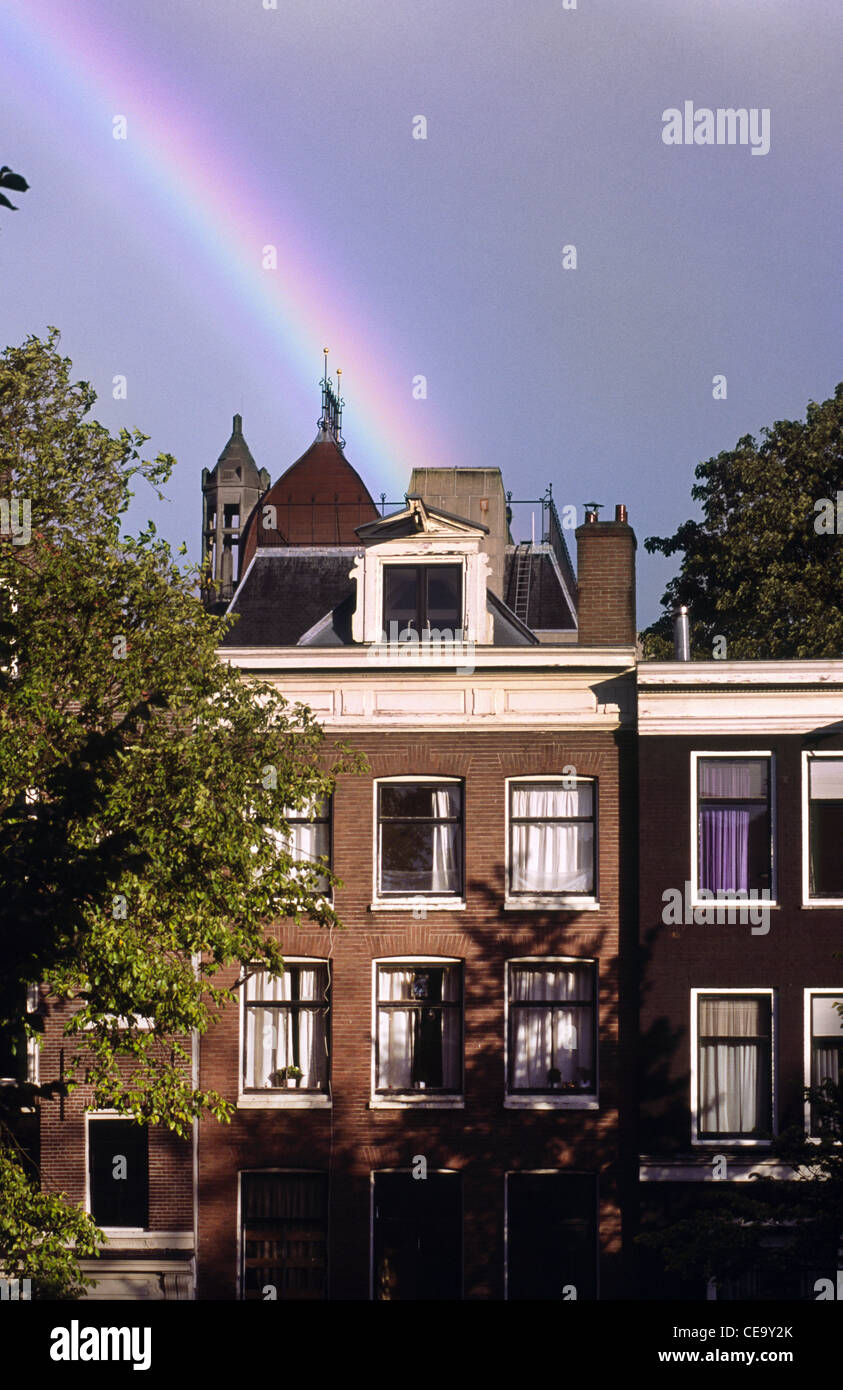 Rainbow. Amsterdam, Holland Stock Photo - Alamy