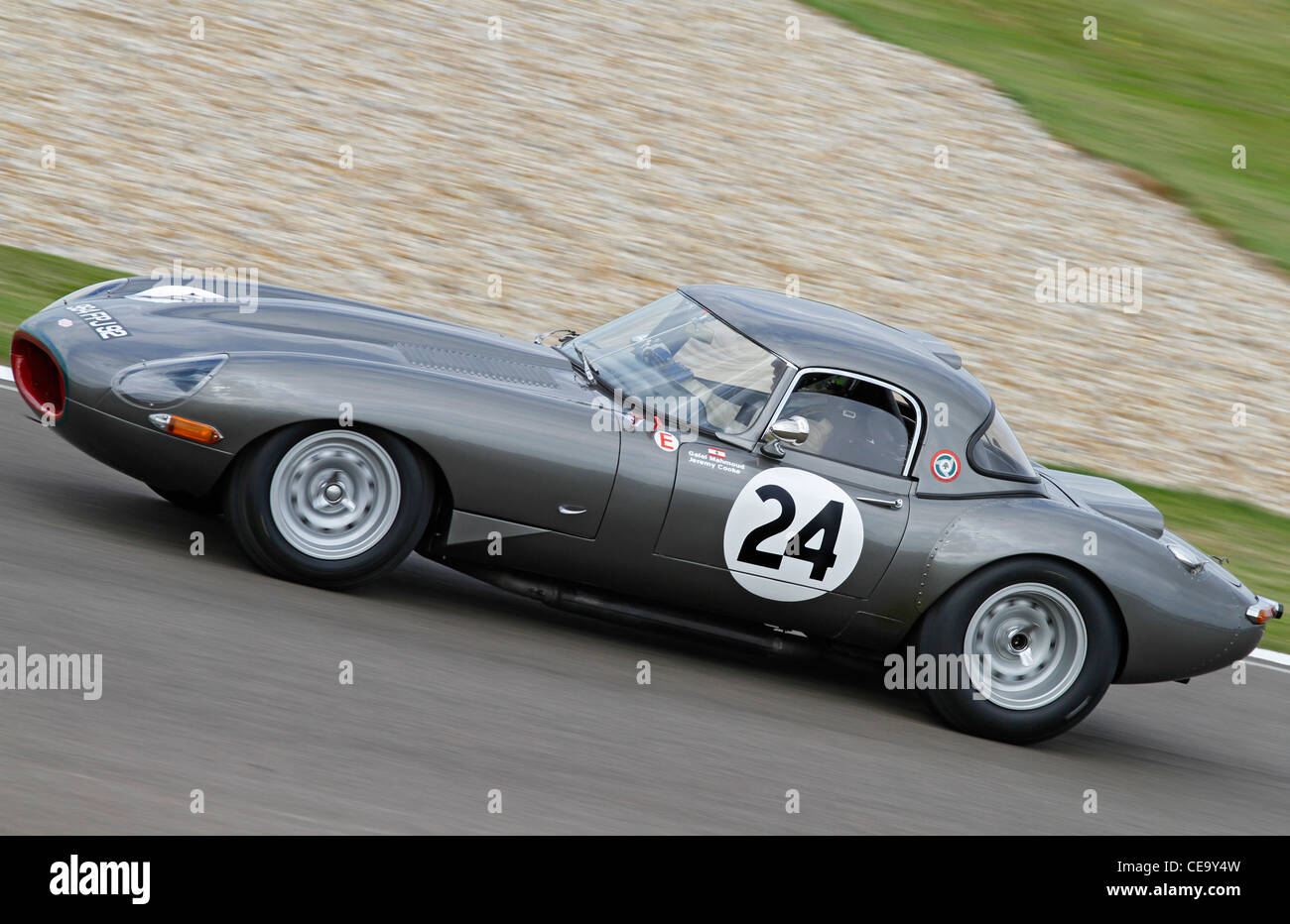 Lightweight jaguar e type goodwood revival hi-res stock photography and ...