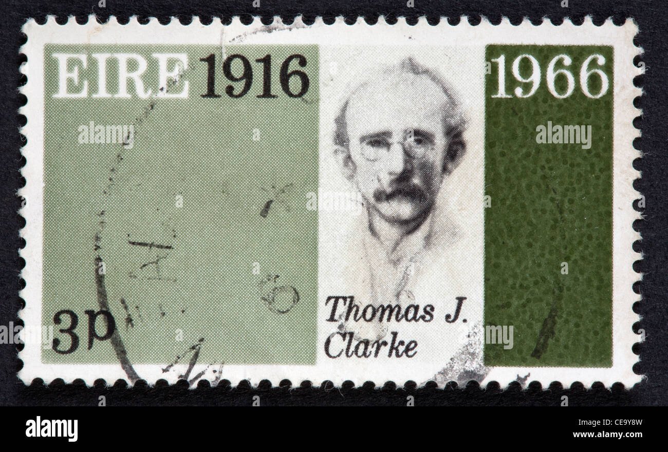 Irish postage stamp Stock Photo - Alamy