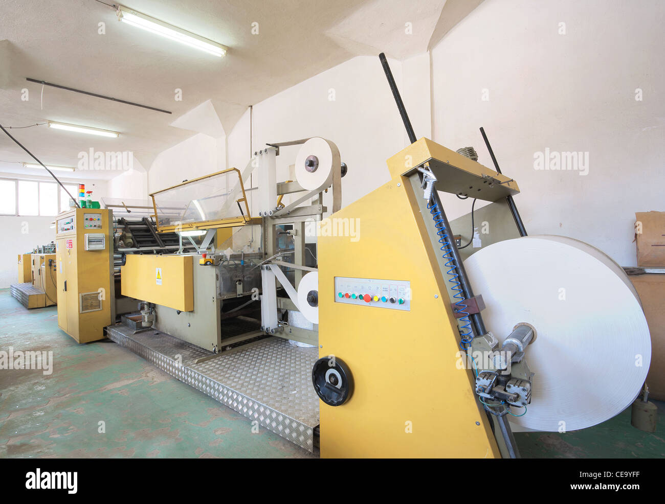 Old printing equipment hi-res stock photography and images - Alamy