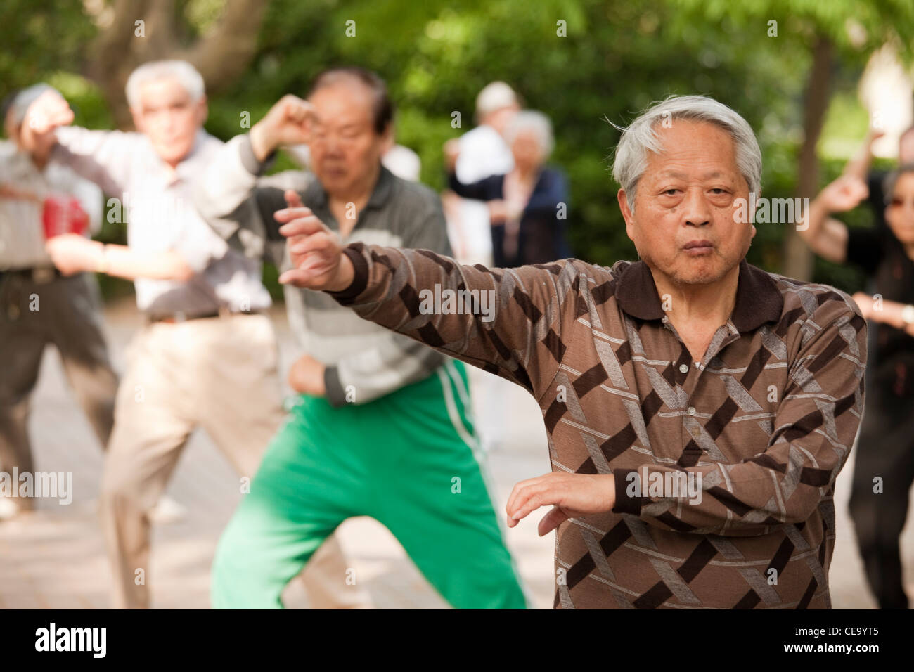 Tai Chi China Park High Resolution Stock Photography and Images - Alamy