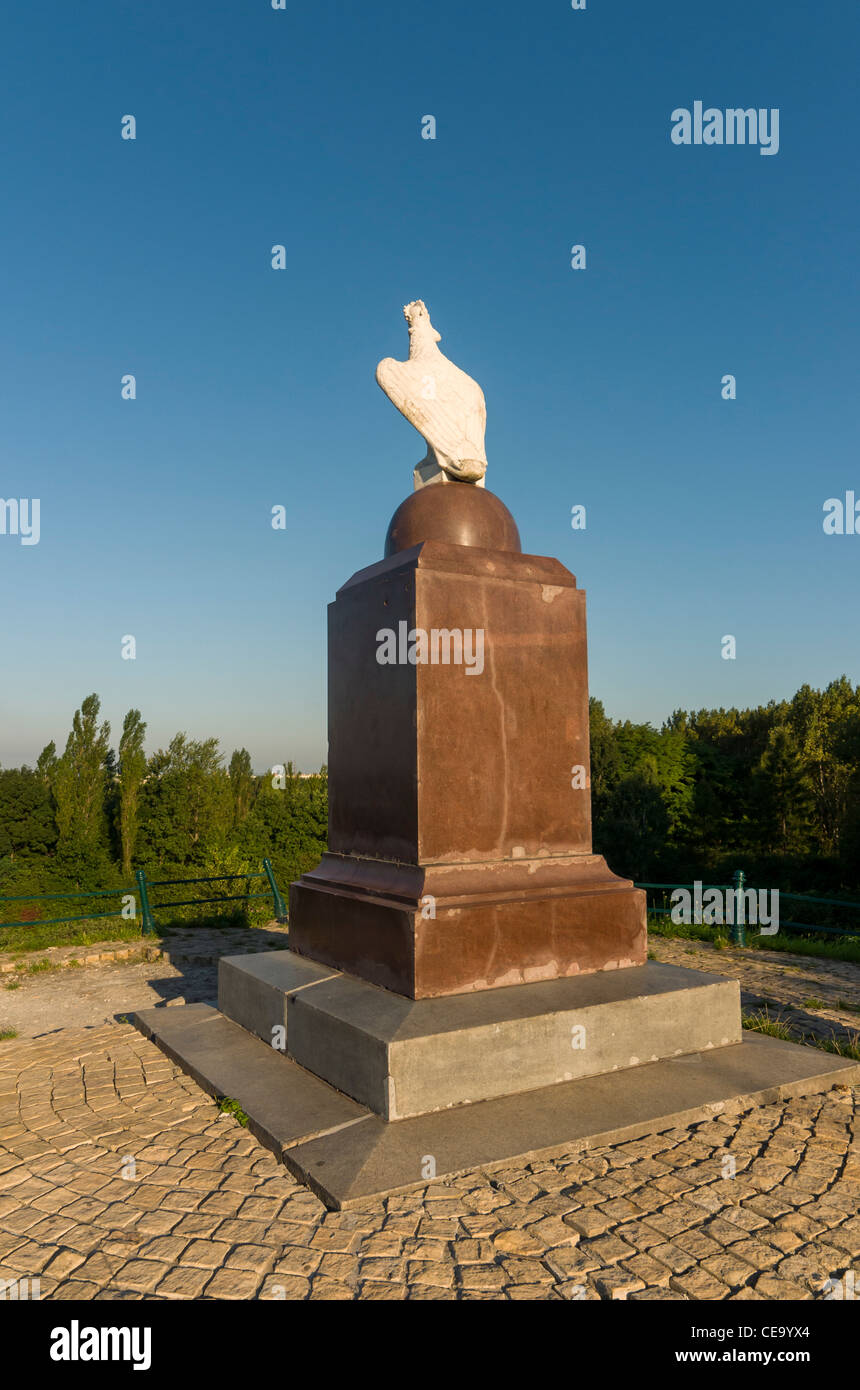 Eagle on Plinth Monument by Jan Matejko atop Wanda Mound (Kopiec Wandy ...