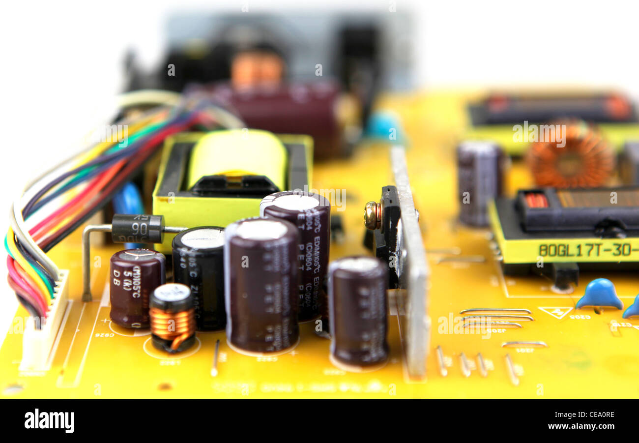 Computer hardware & components Stock Photo - Alamy