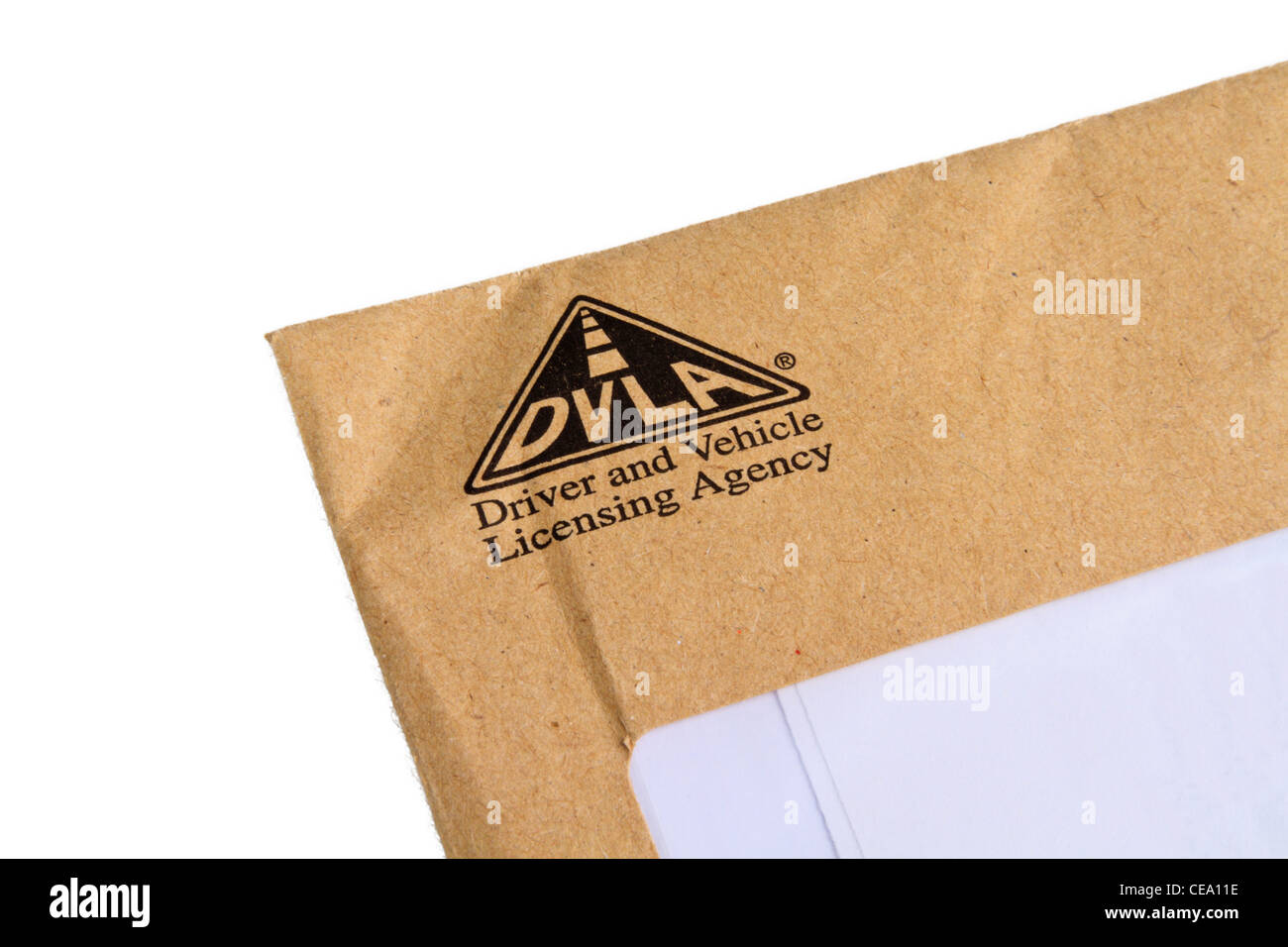 Envelope from UK DVLA Stock Photo - Alamy