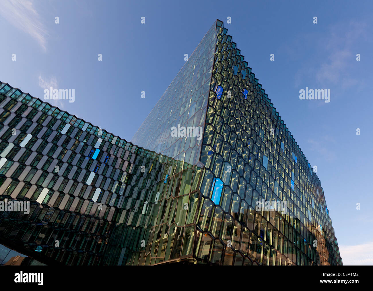 Harpa Concert Hall and Conference Center, Reykjavik Iceland Stock Photo ...