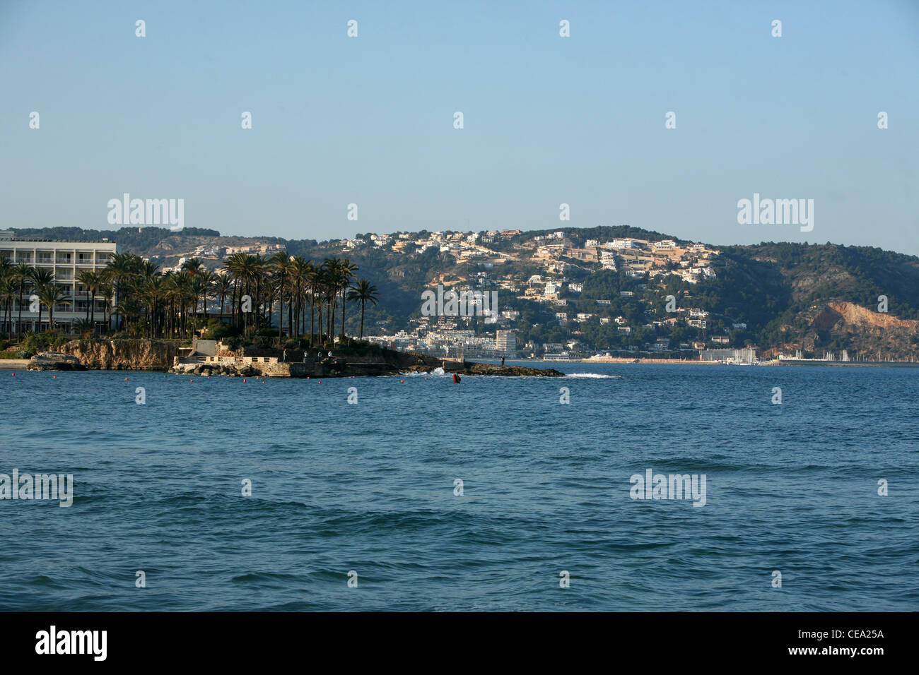 Coastal scenery in and South of Javea Habea Spain Stock Photo - Alamy
