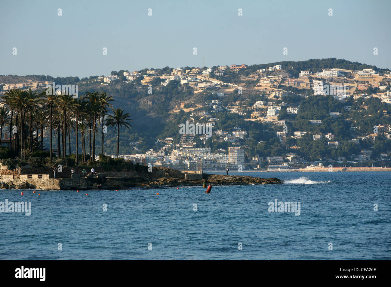 Coastal scenery in and South of Javea Habea Spain Stock Photo - Alamy