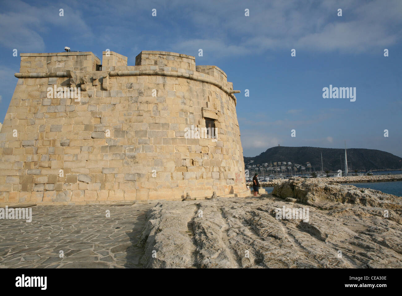 Scenes from Moraira Costa Blanca Spain Europe Stock Photo - Alamy