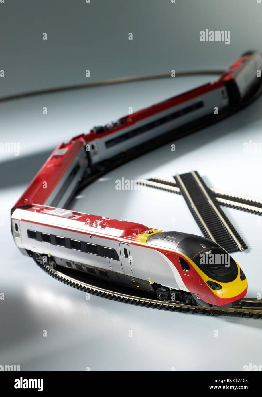 A still life shot of model railway set Stock Photo - Alamy