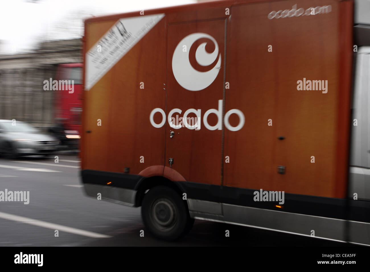 Ocado van hi-res stock photography and images - Alamy