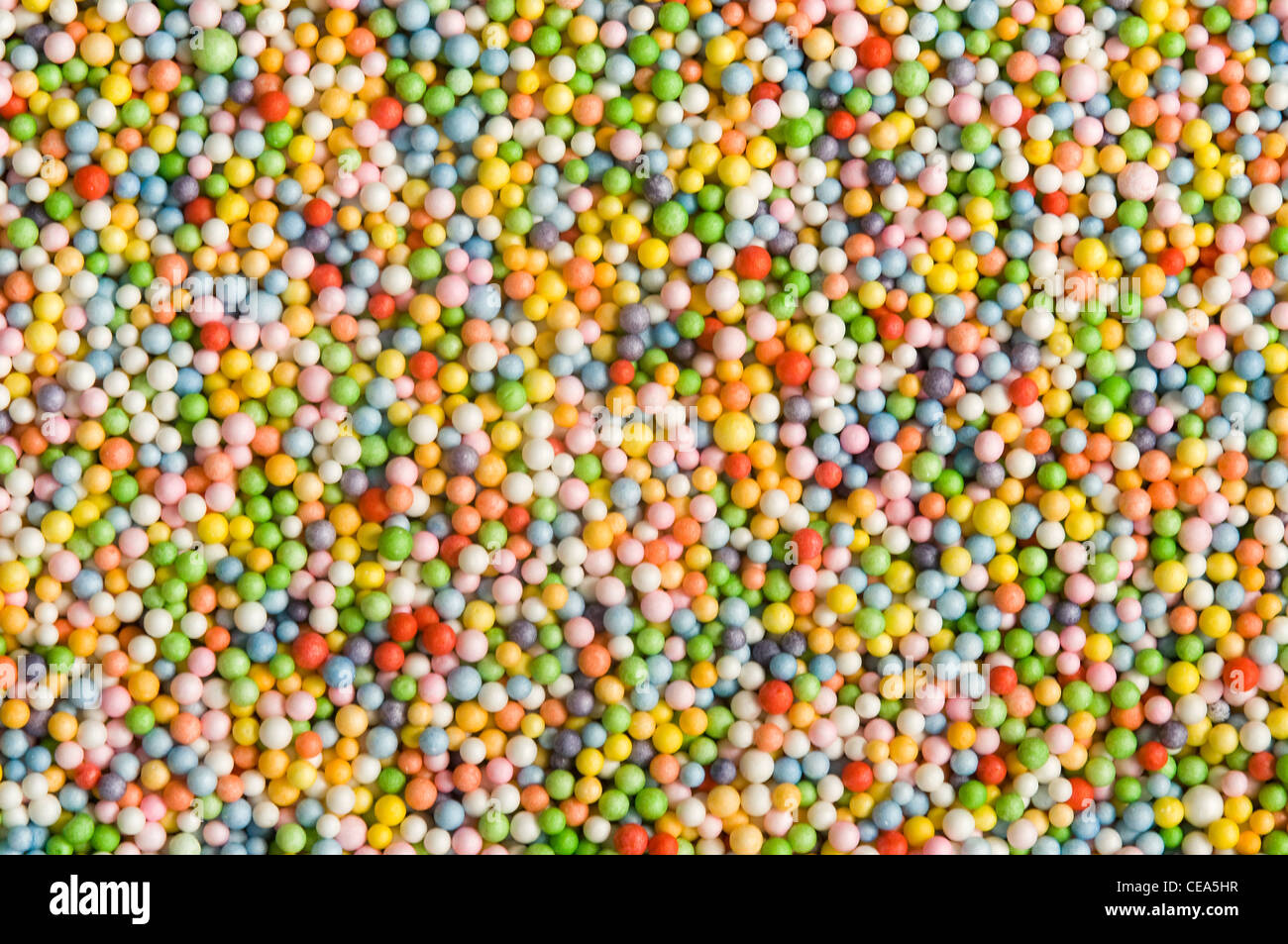 Miniature colorful polystyrene balls Stock Photo - Alamy