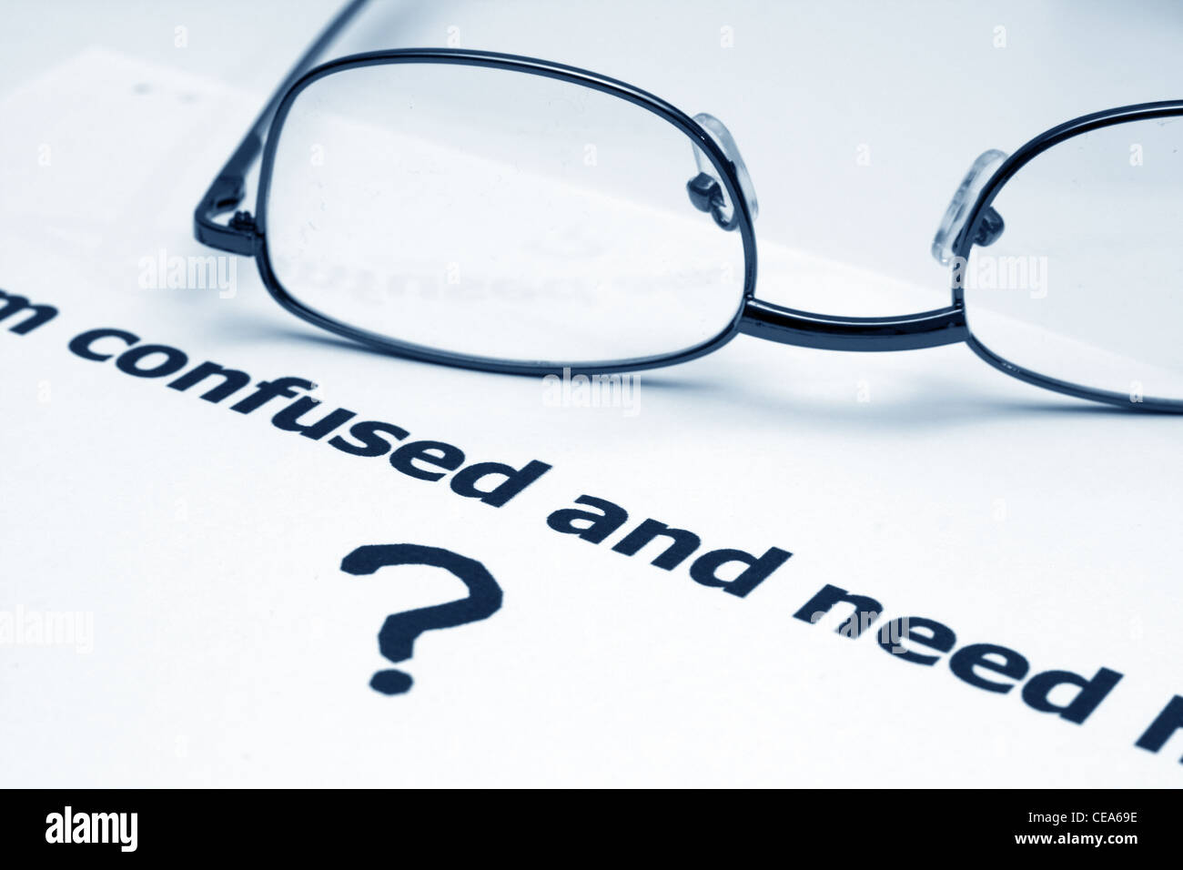 confused and need Stock Photo - Alamy