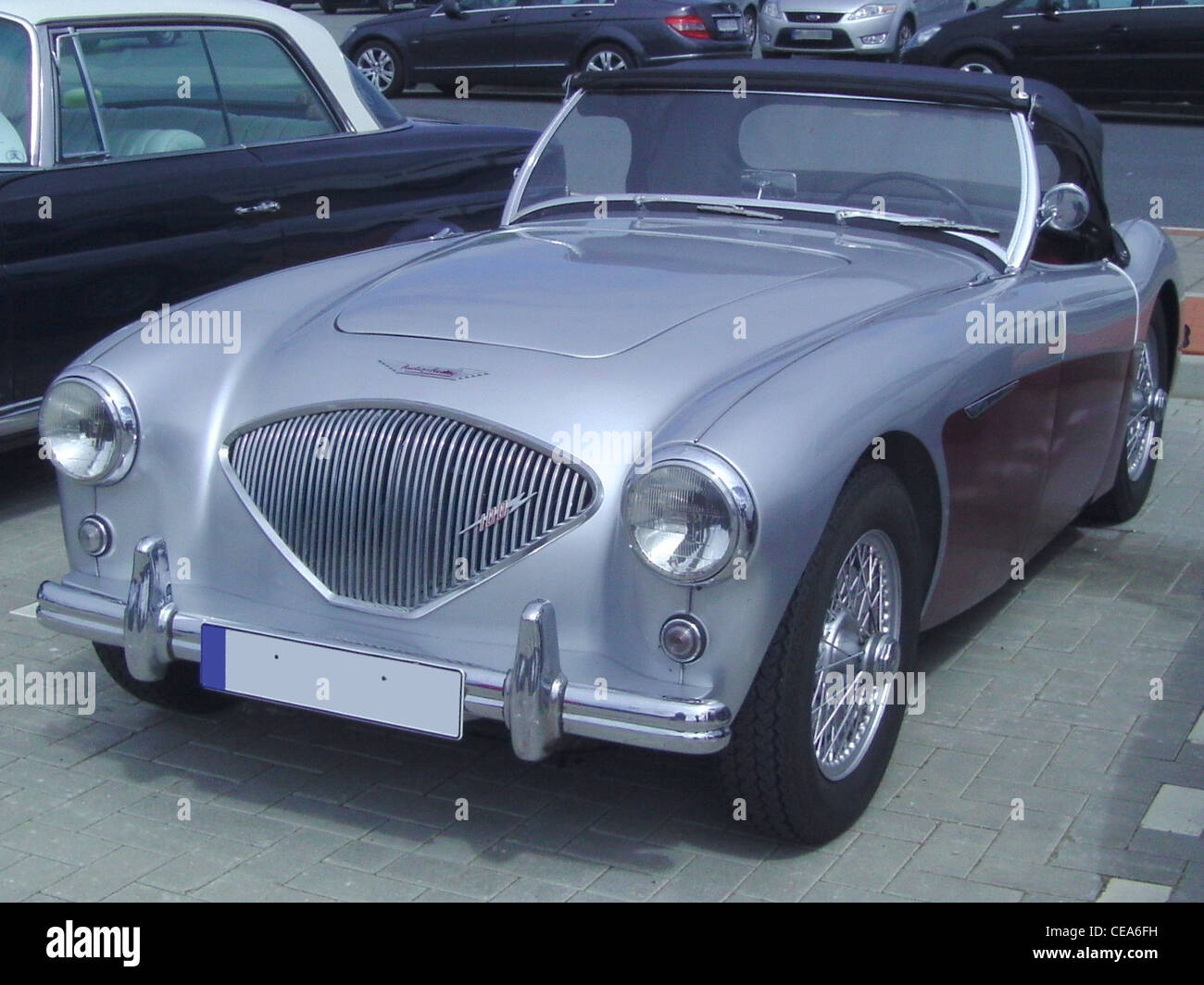 The Austin-Healey 100 is a classic British sports car, known for its ...
