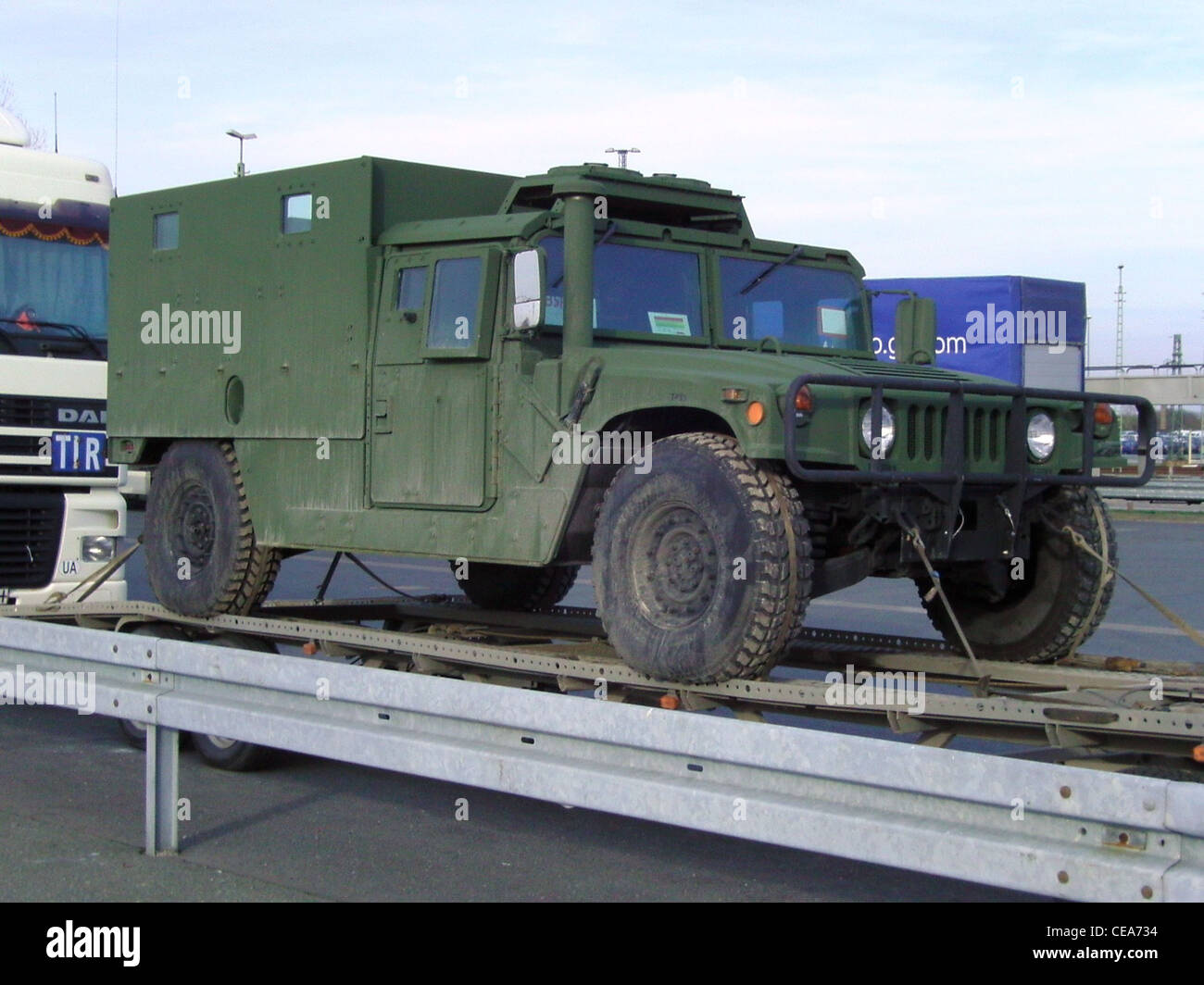 A Humvee, a military vehicle known for its versatility and rugged ...